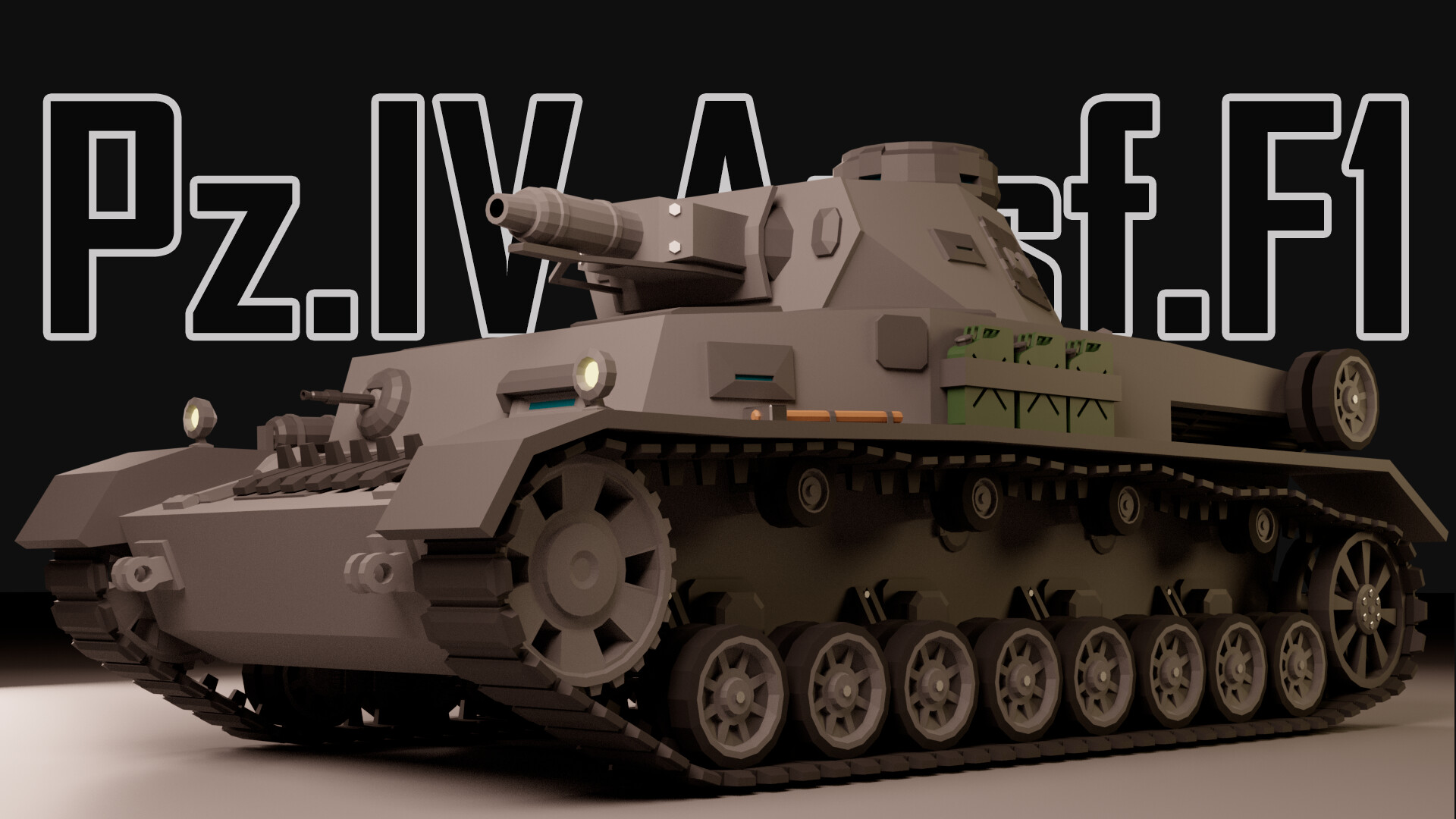 ArtStation - Pz.IV Ausf.F1