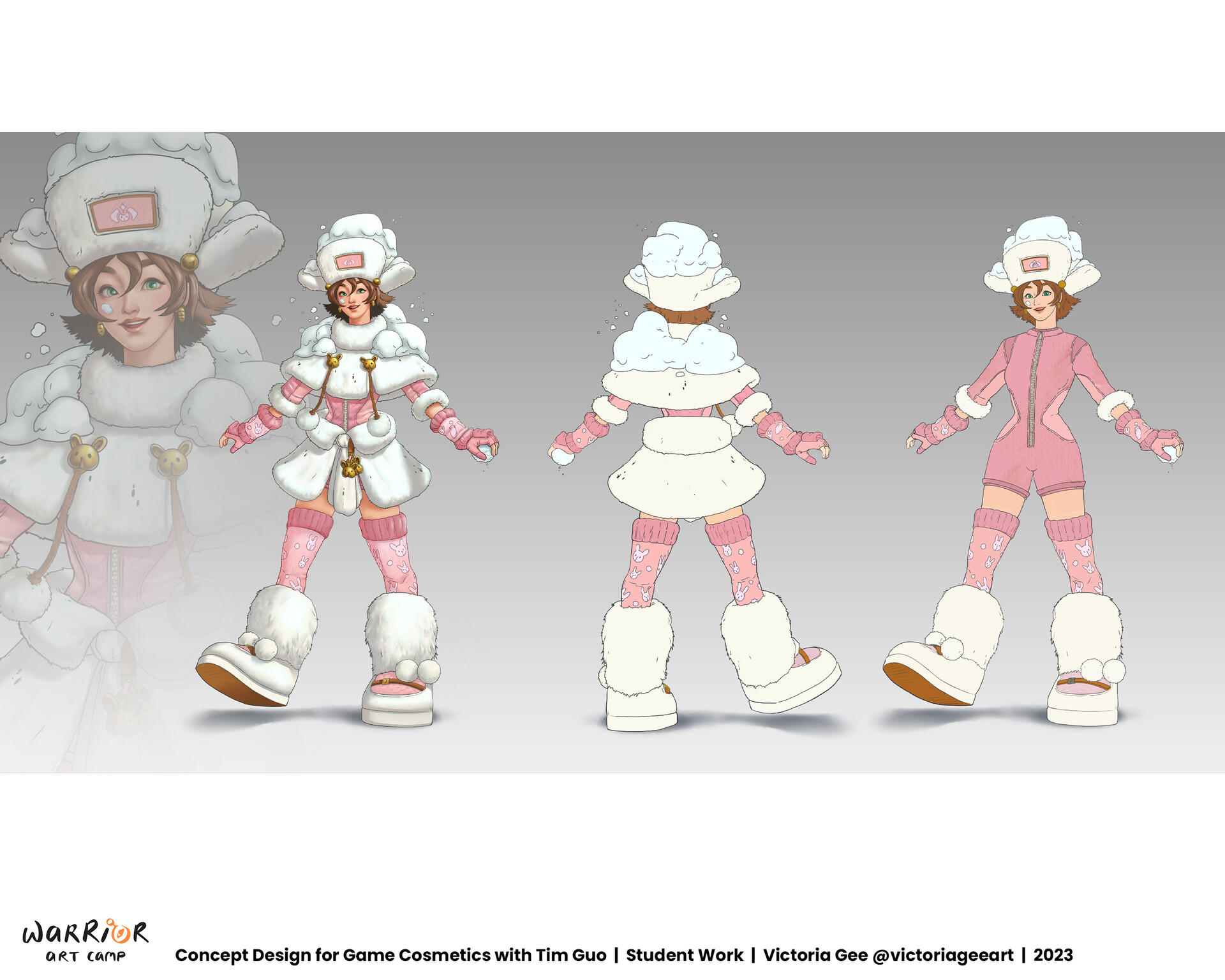 ArtStation - Victoria Gee | Concept Design for Game Cosmetics with Tim ...