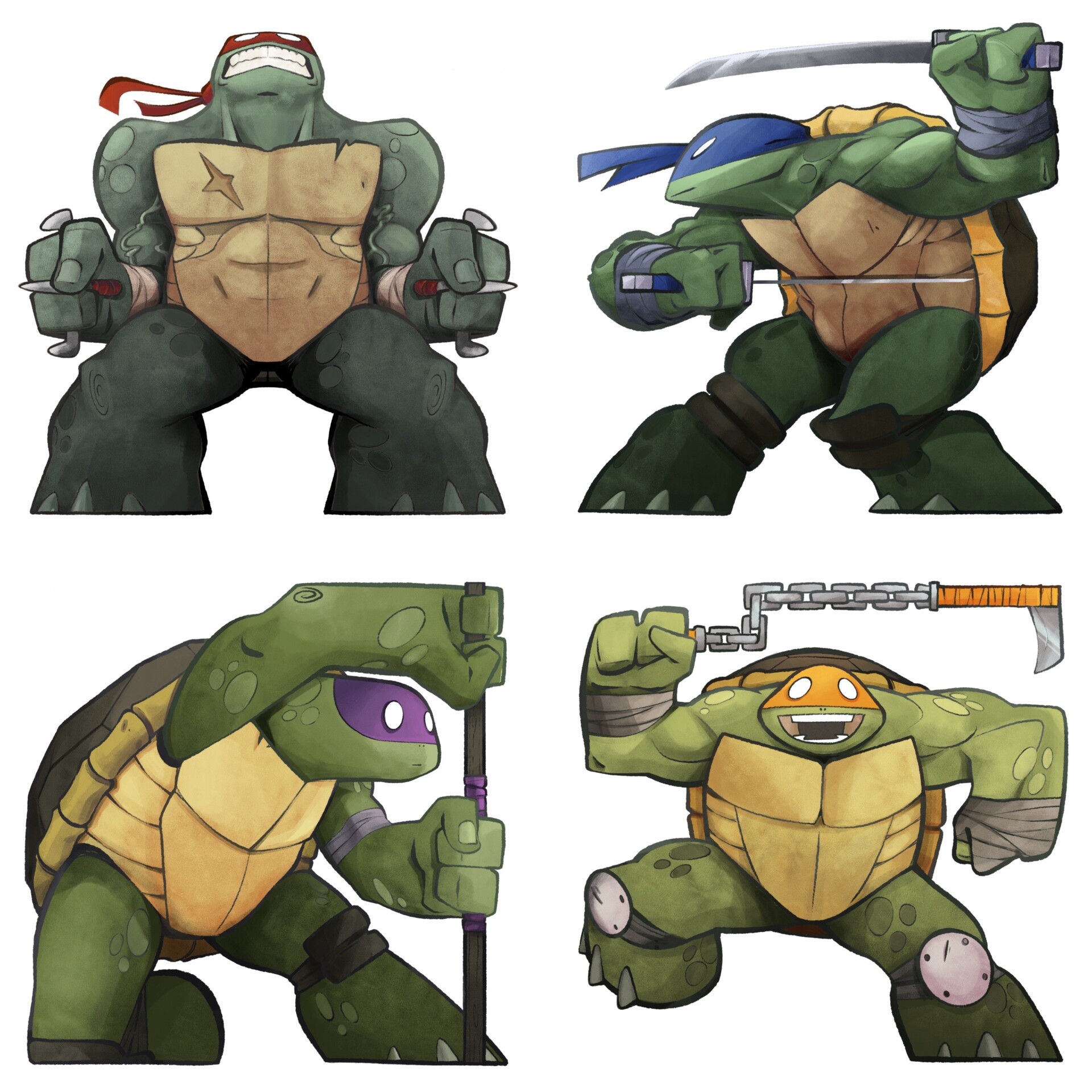 ArtStation - TMNT