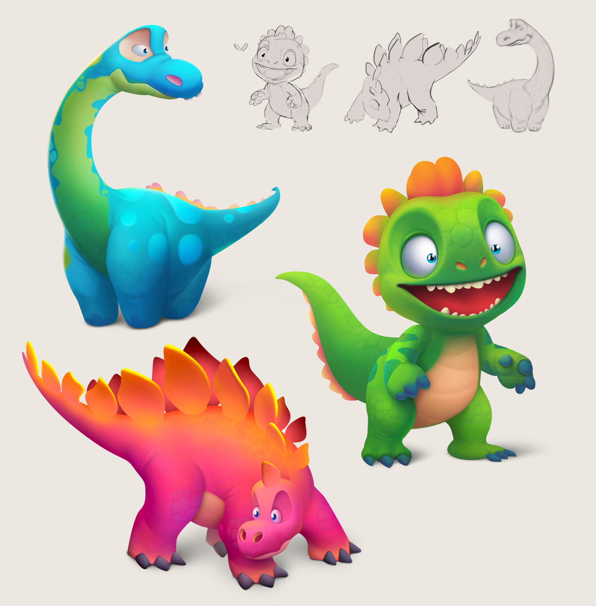 ArtStation - Dino concepts