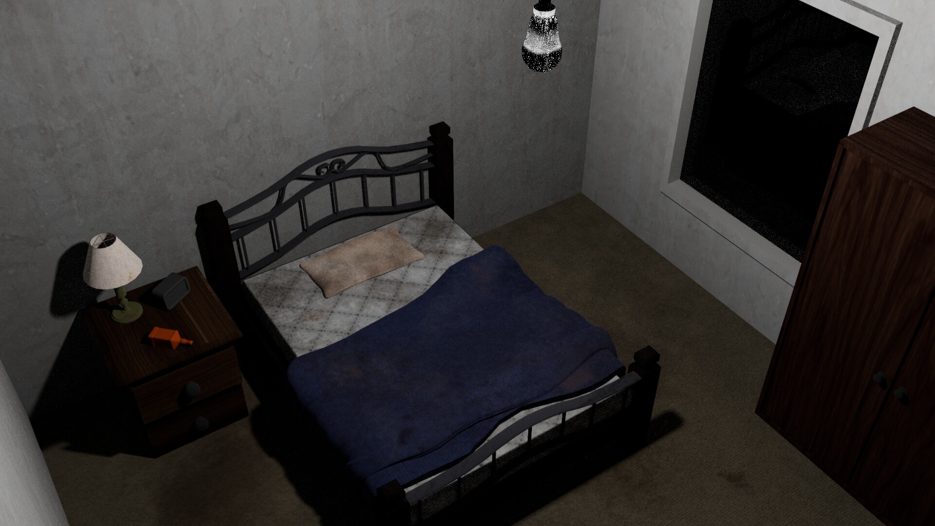 ArtStation - Horror film 'Parasomnia' environment WIPs