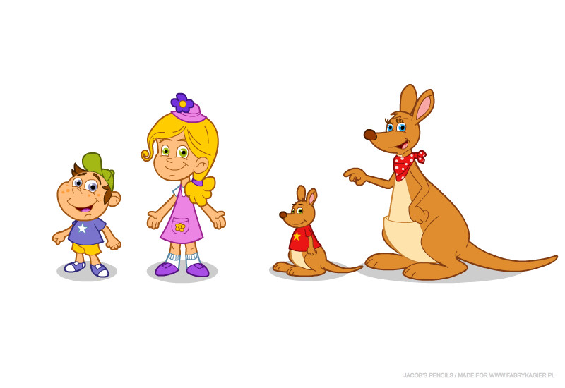 ArtStation - Pluszaki Rozrabiaki - 1st and 2nd series