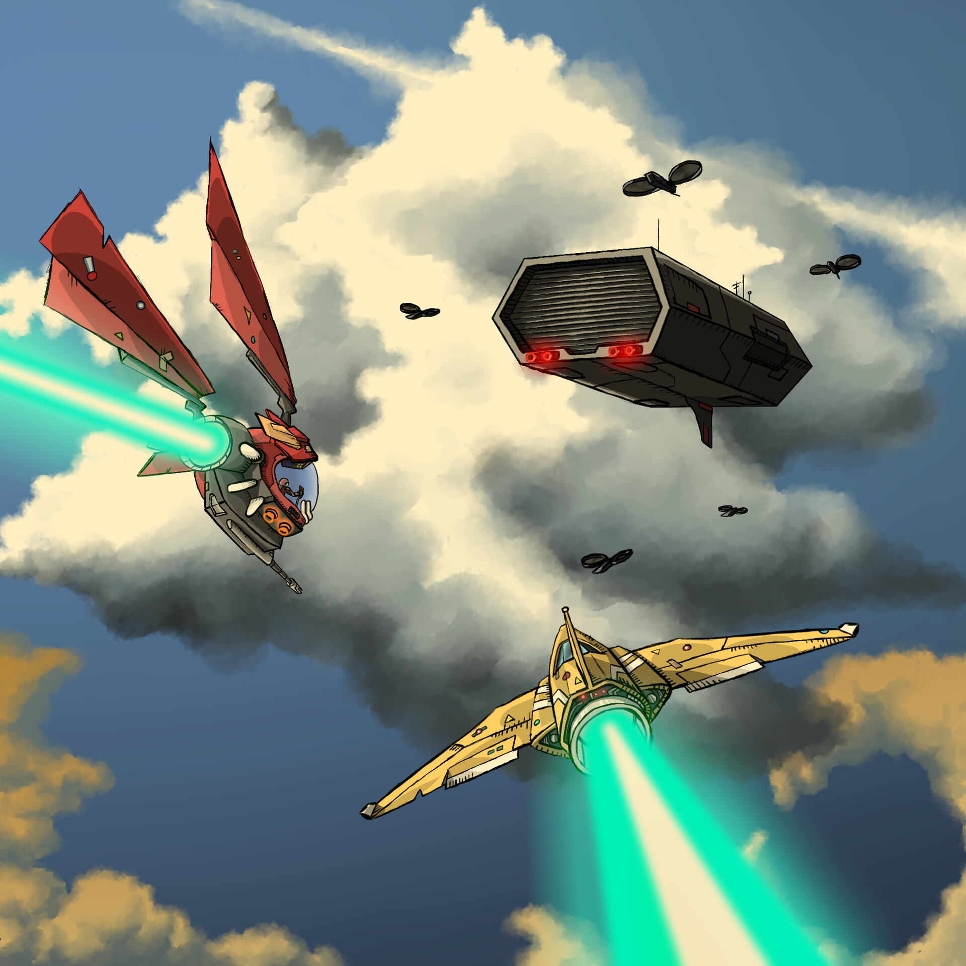 ArtStation - Space pirates