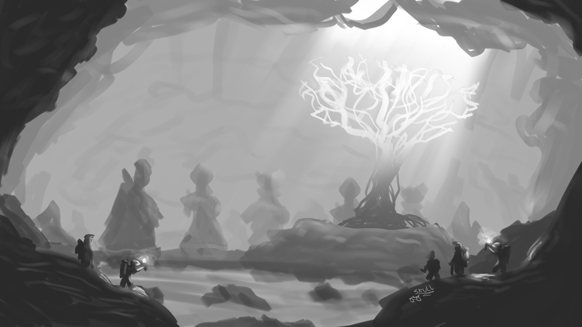 ArtStation - Cave of Life