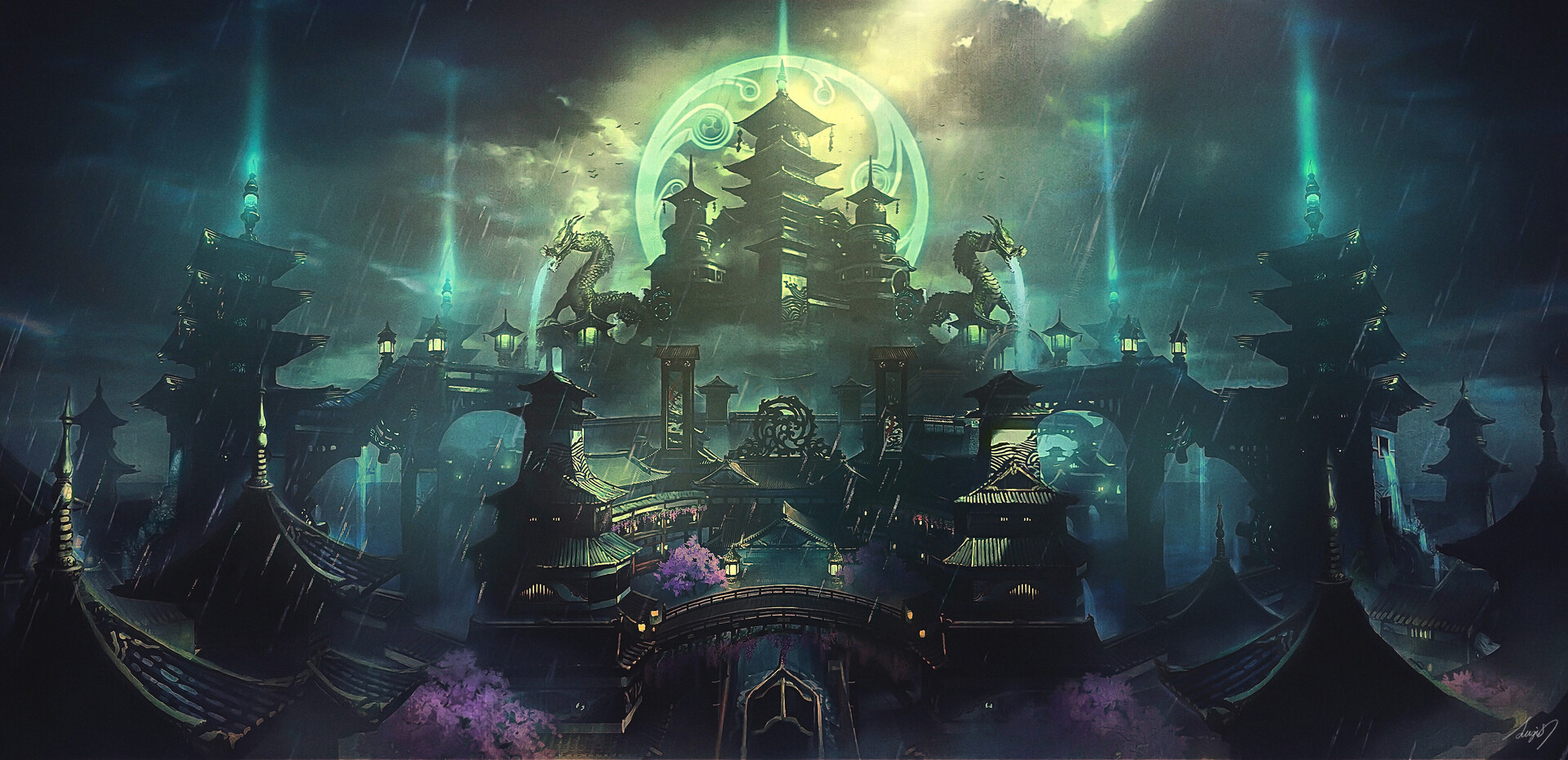 ArtStation - Fictitious city EDO