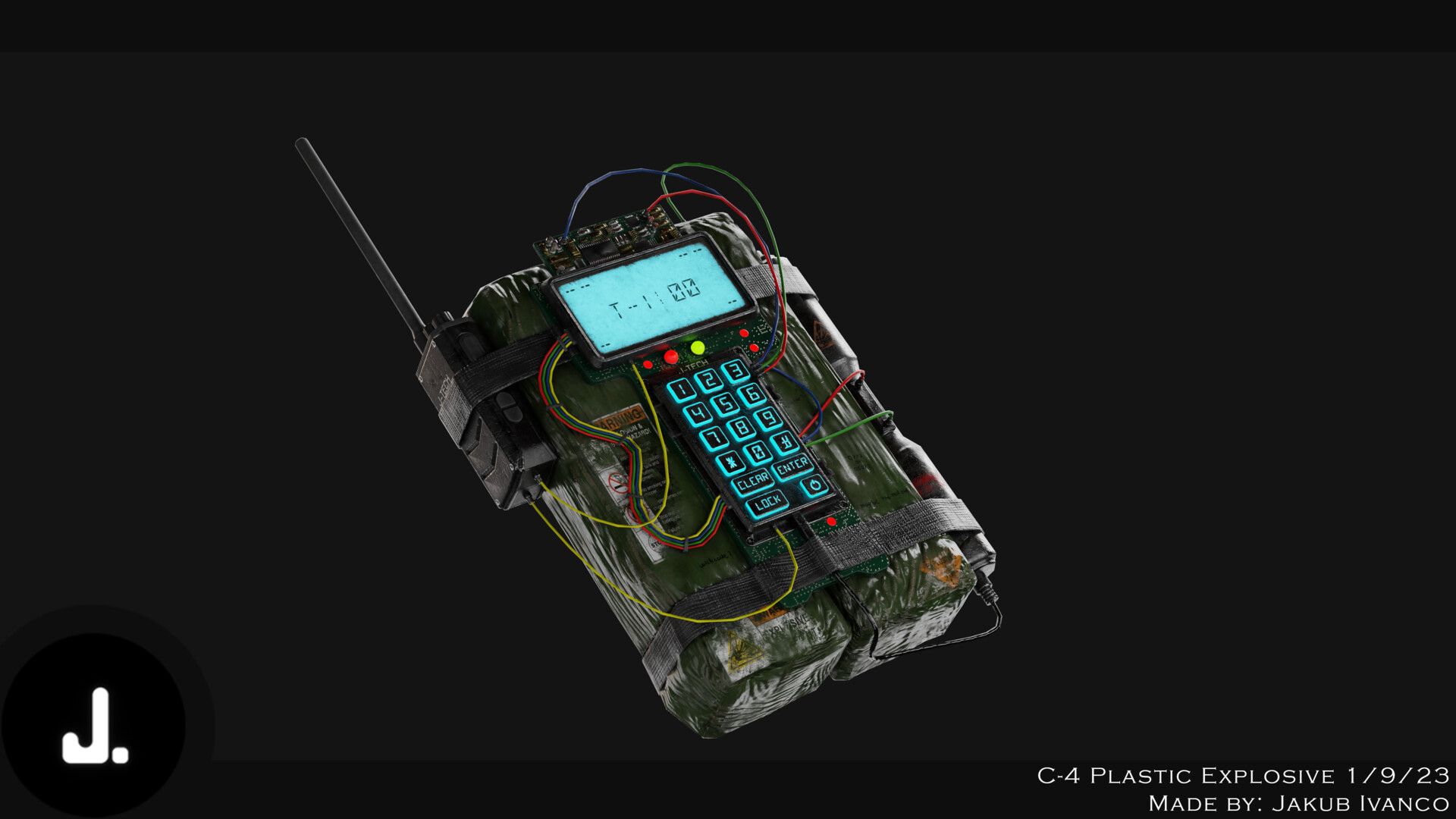 ArtStation - C4 Plastic Explosive