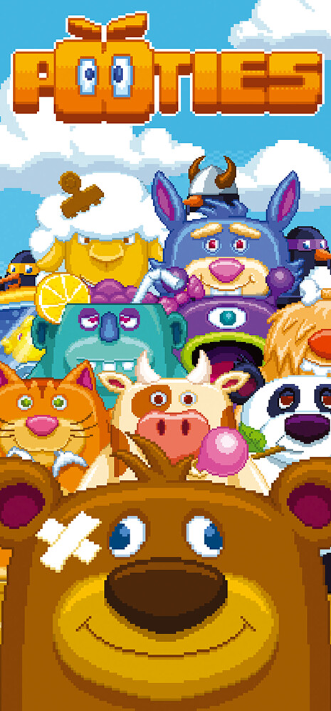 ArtStation - Pooties - promo graphics, characters