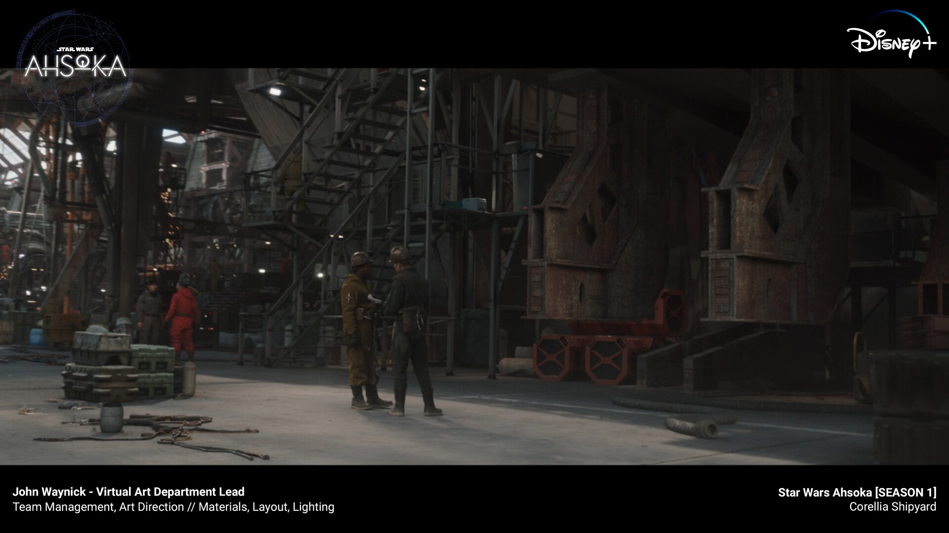 John Waynick: Environment Artist - Star Wars Ahsoka: Corellia Shipyards