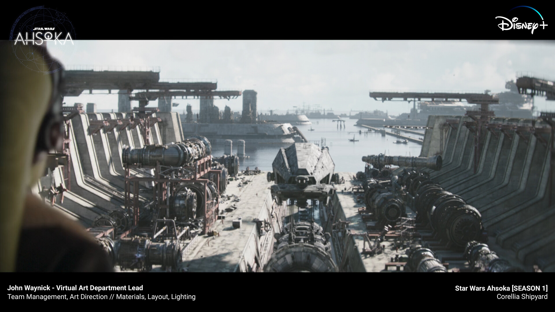 John Waynick: Environment Artist - Star Wars Ahsoka: Corellia Shipyards