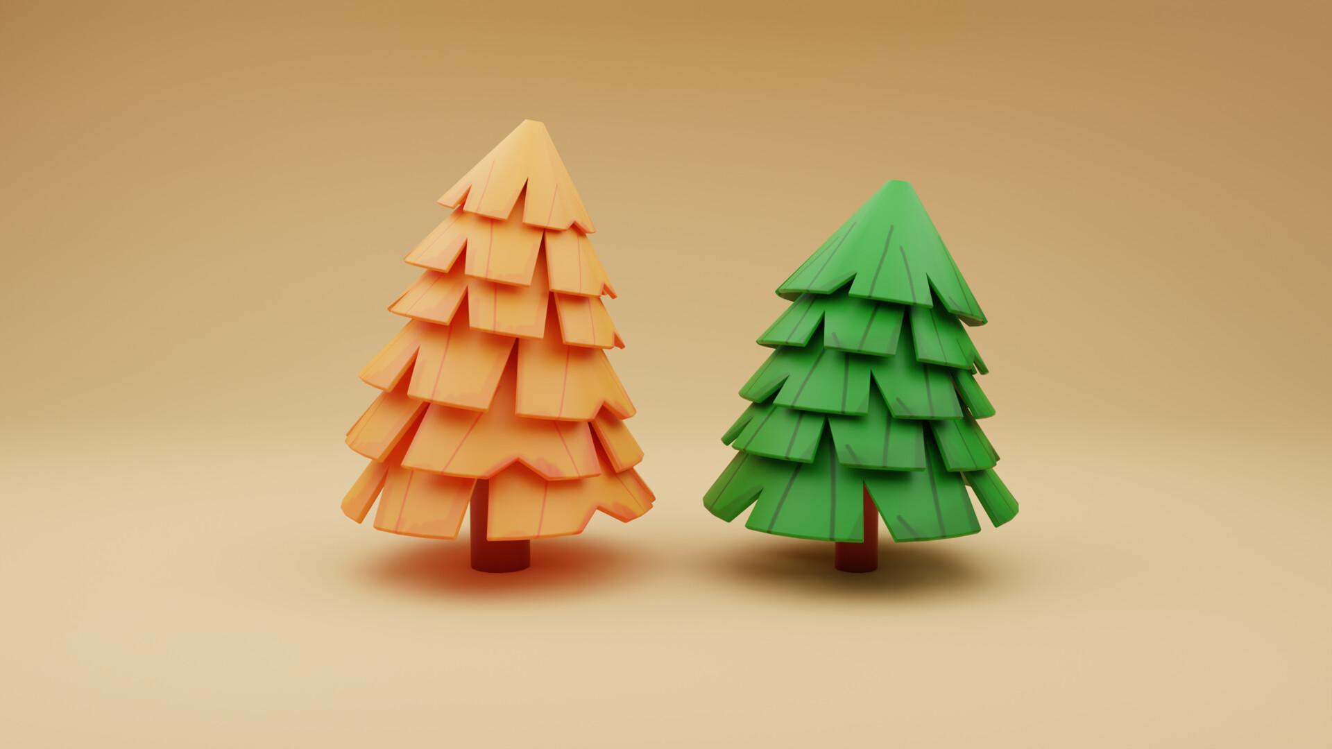 ArtStation - Cone tree