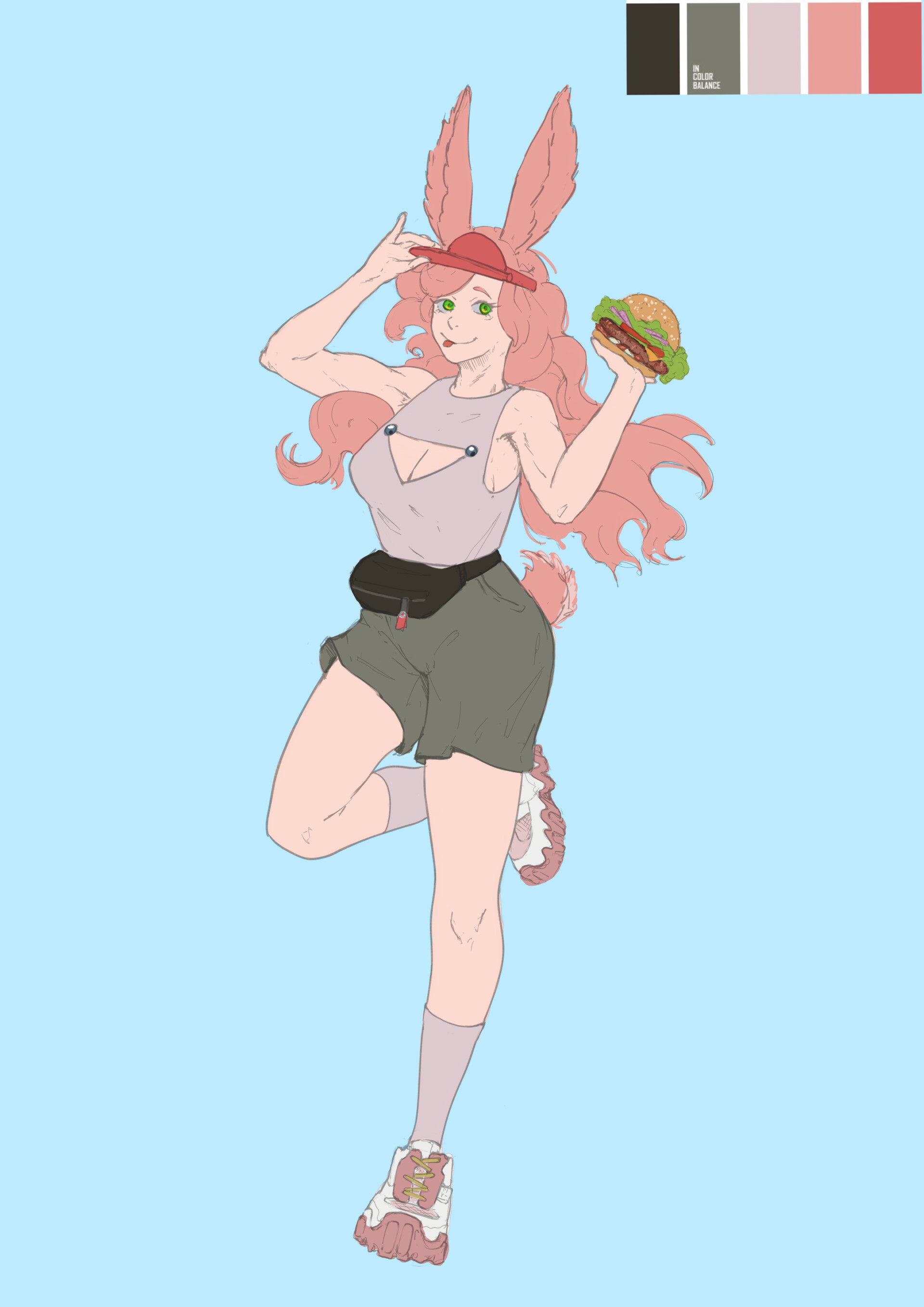 ArtStation - Very hungry Rabbit