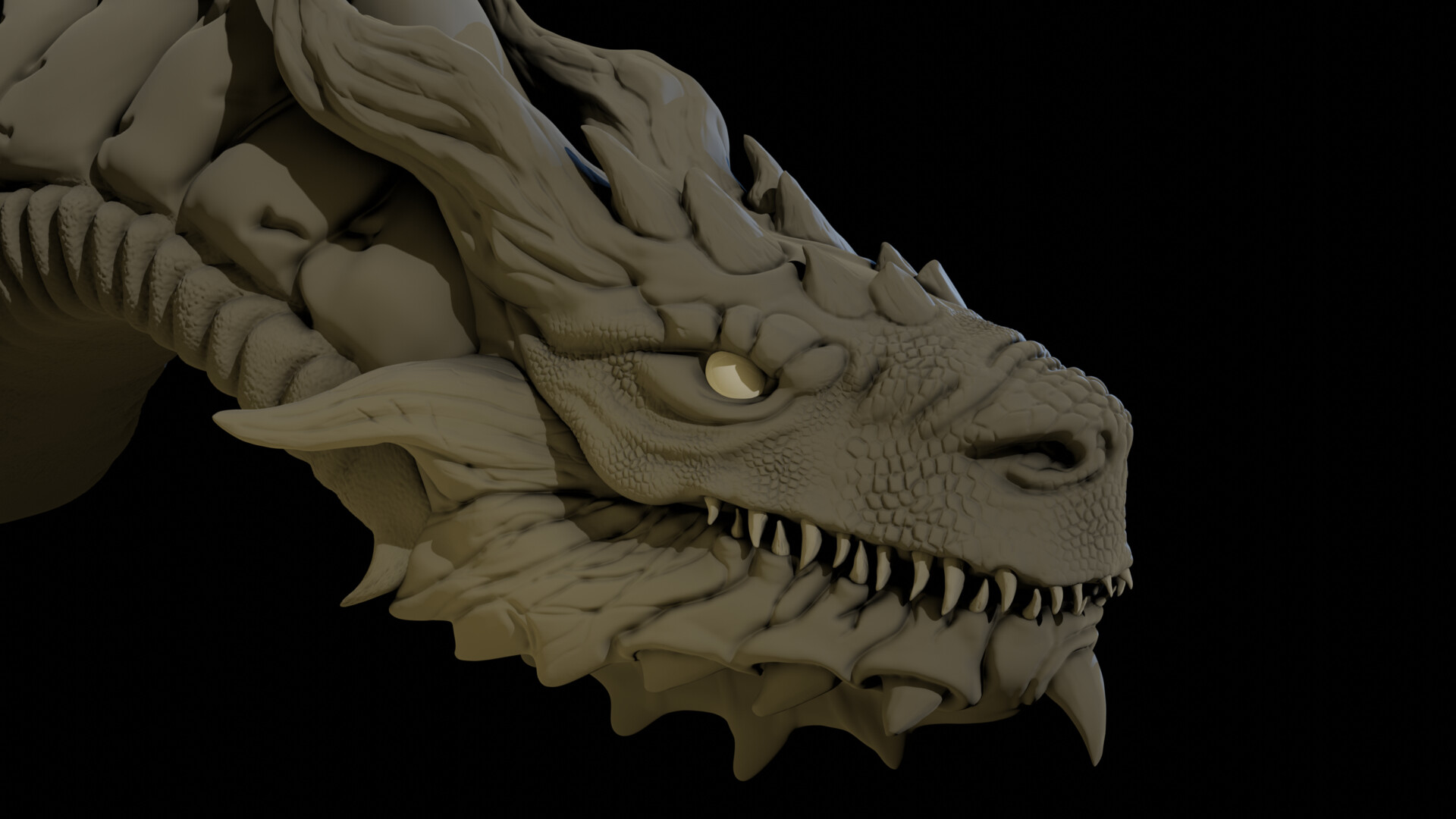 Ryan Pagano - Dragon head sculpt
