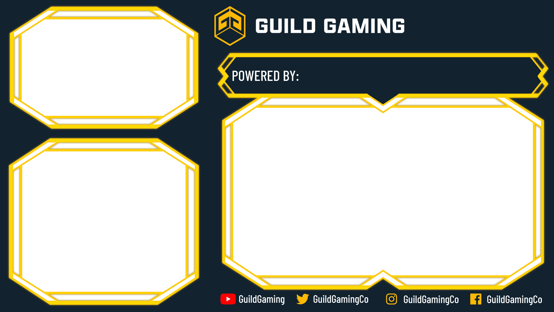 Rachel Rong - Guild Gaming - Static Stream Screens