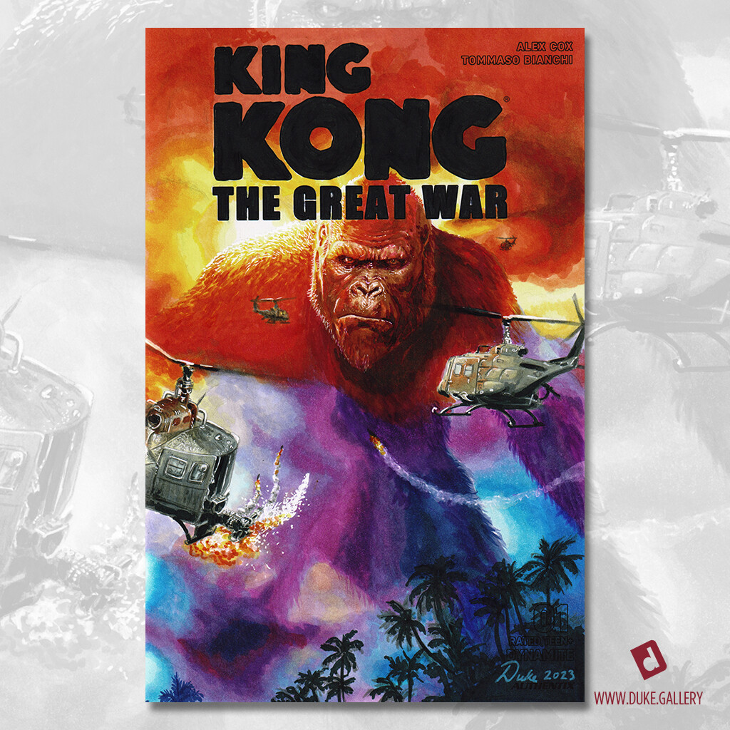 ArtStation - King Kong Sketch Cover