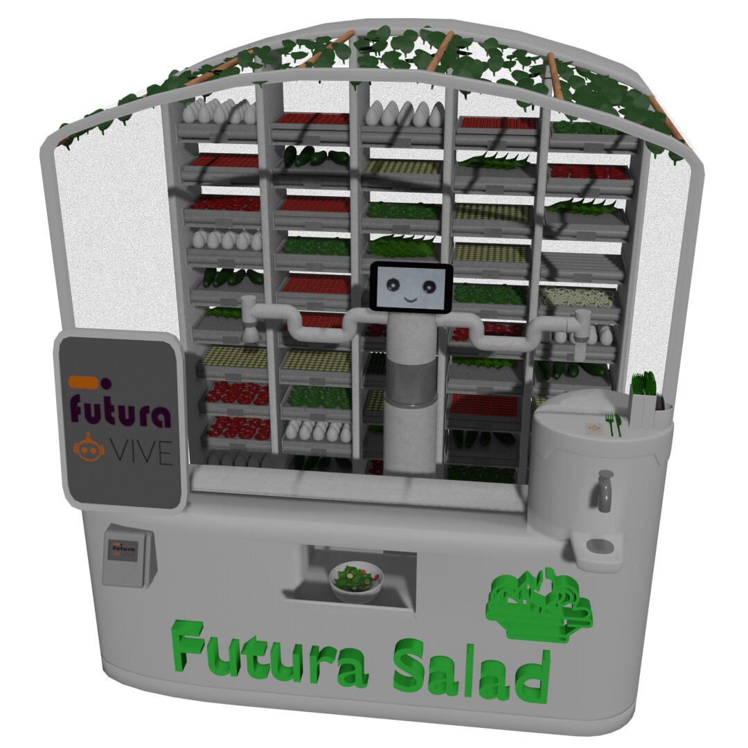 ArtStation - Salad making robot