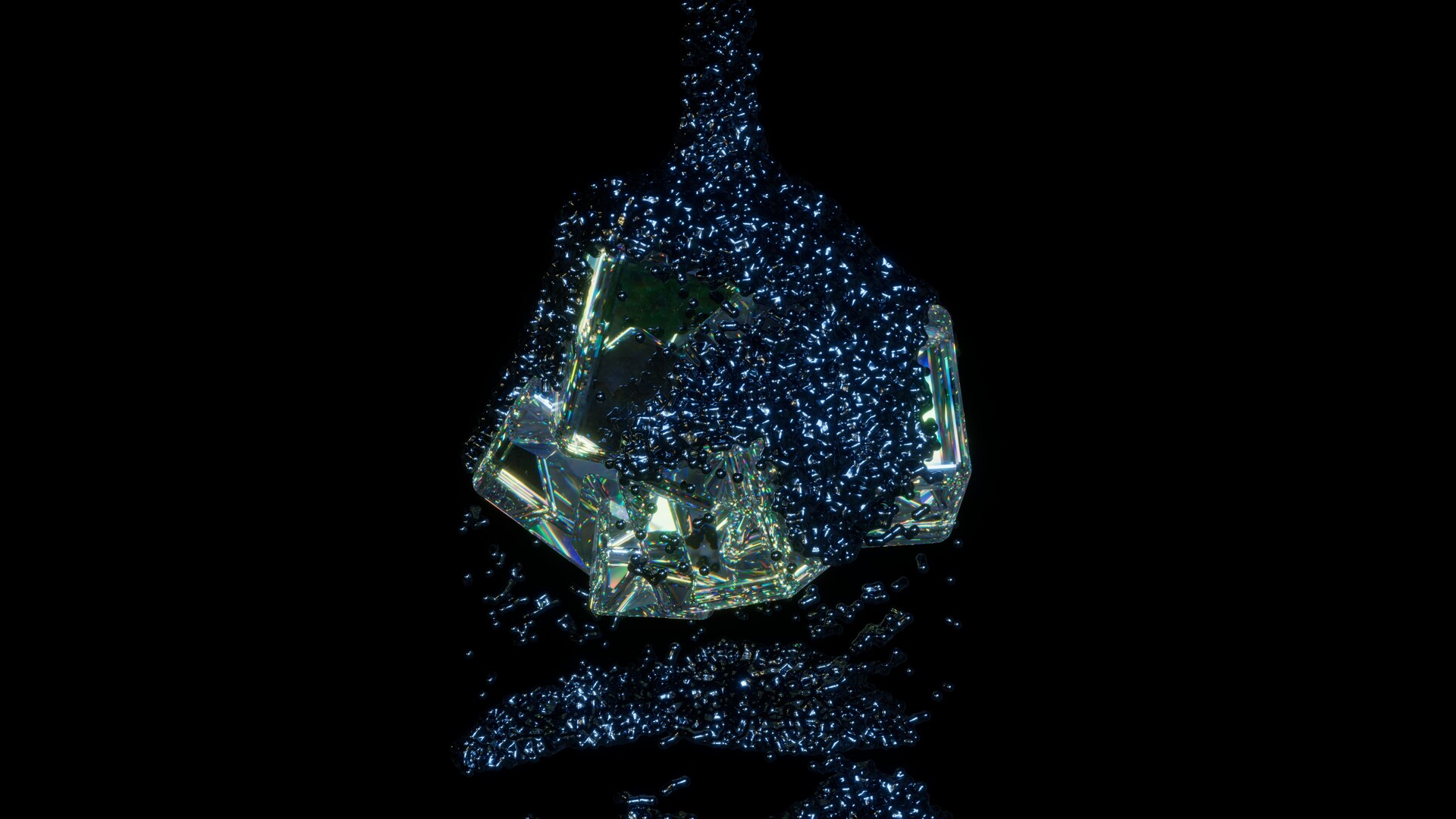 ArtStation - Gooey Particle Simulation