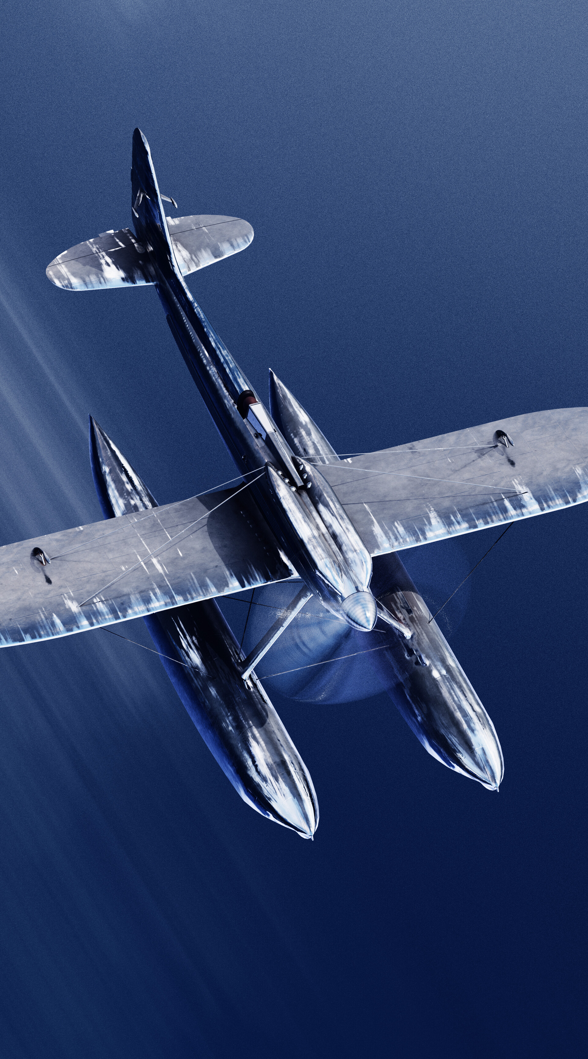 Blue Supermarine by nello fontani : r/ImaginaryAviation