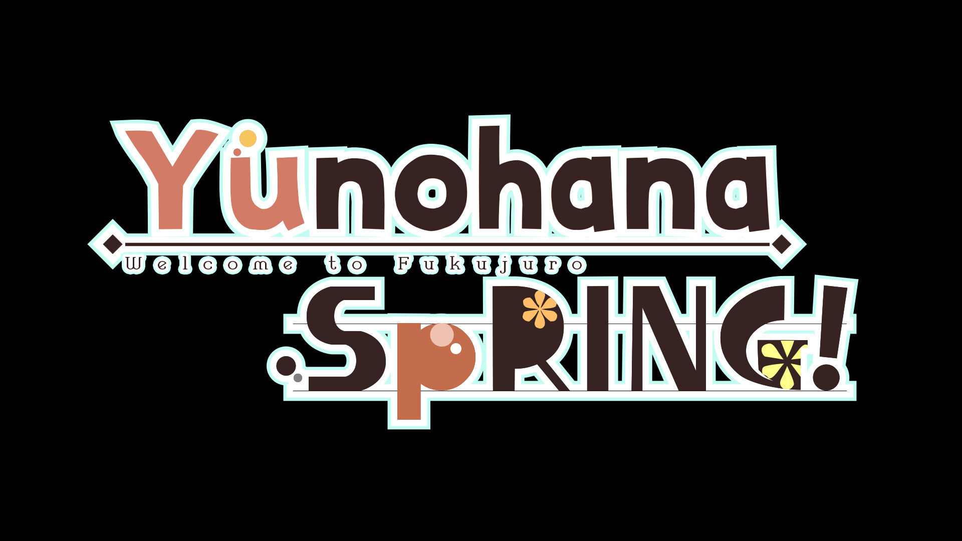 ArtStation - Yunohana Spring! / ゆのはな SpRING! English logo