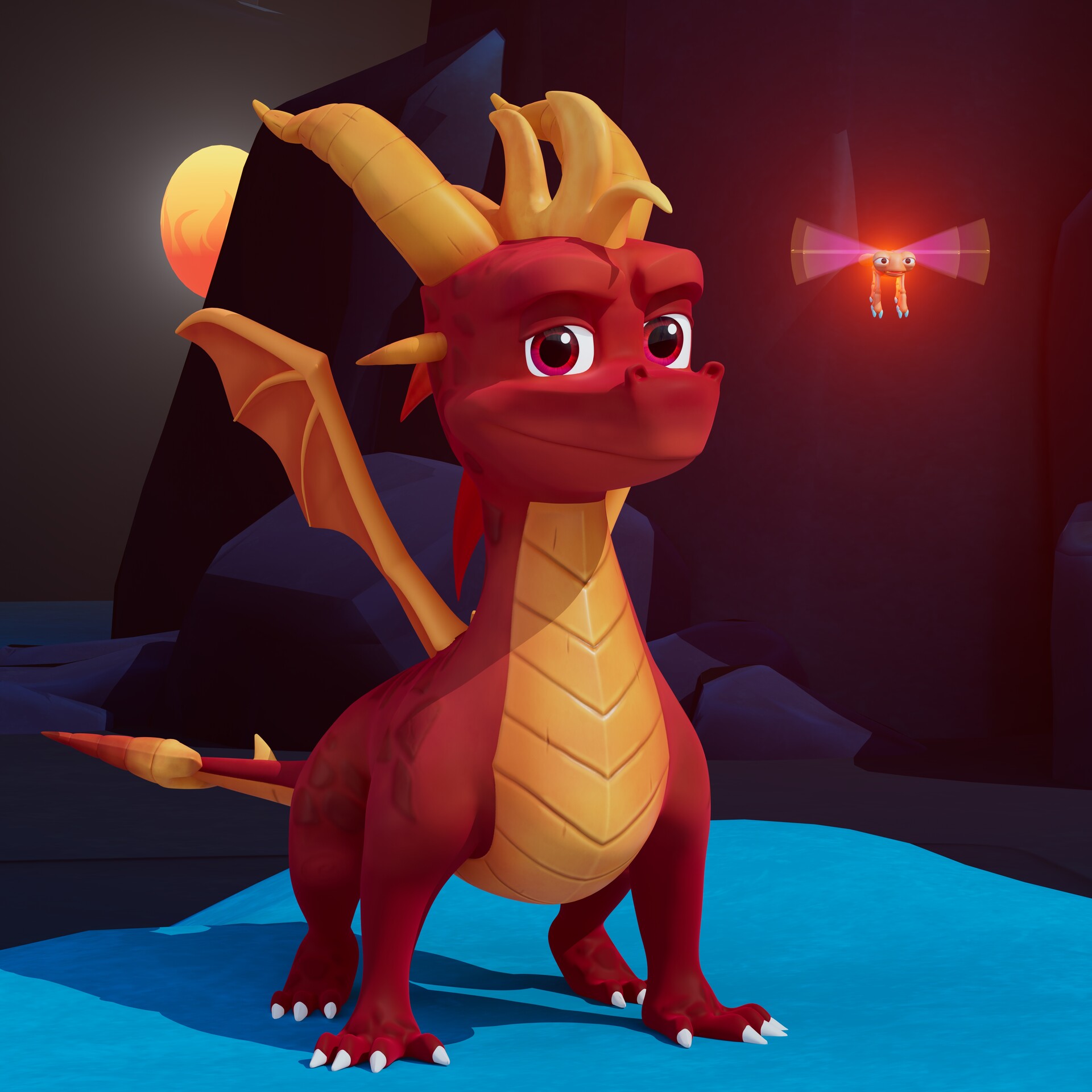 Flame The Dragon Spyro