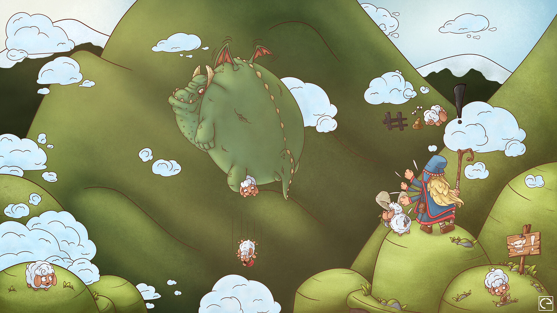 ArtStation - Dragons Dinner