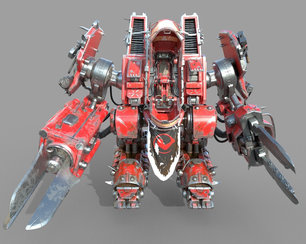 ArtStation - 3D Modeling / Robot /game / game assets /prop/Pros Assets ...