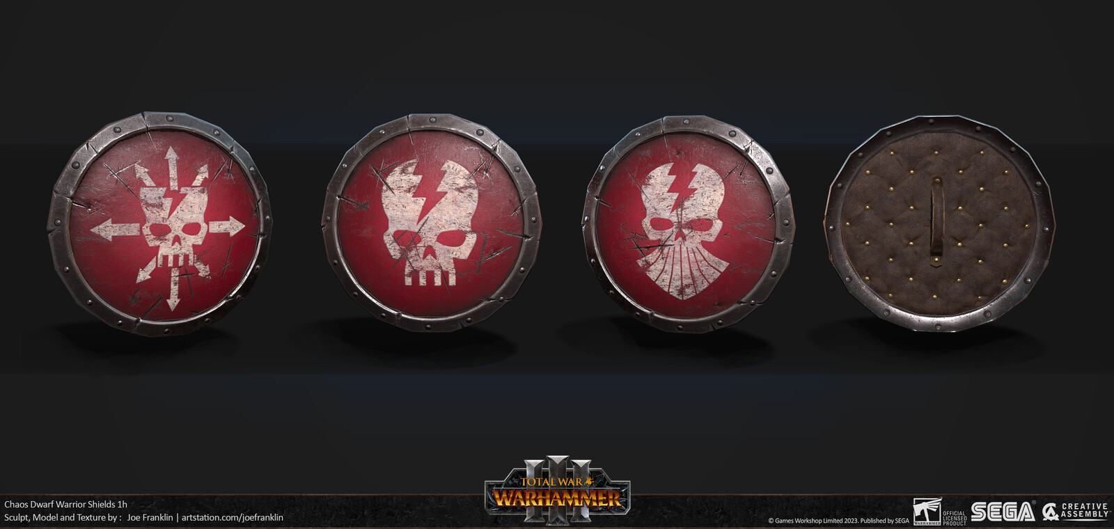 Joe Franklin - Chaos Dwarf Warrior Weapons - Total War: Warhammer 3 ...