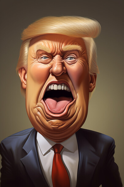 ArtStation - Trump laugh