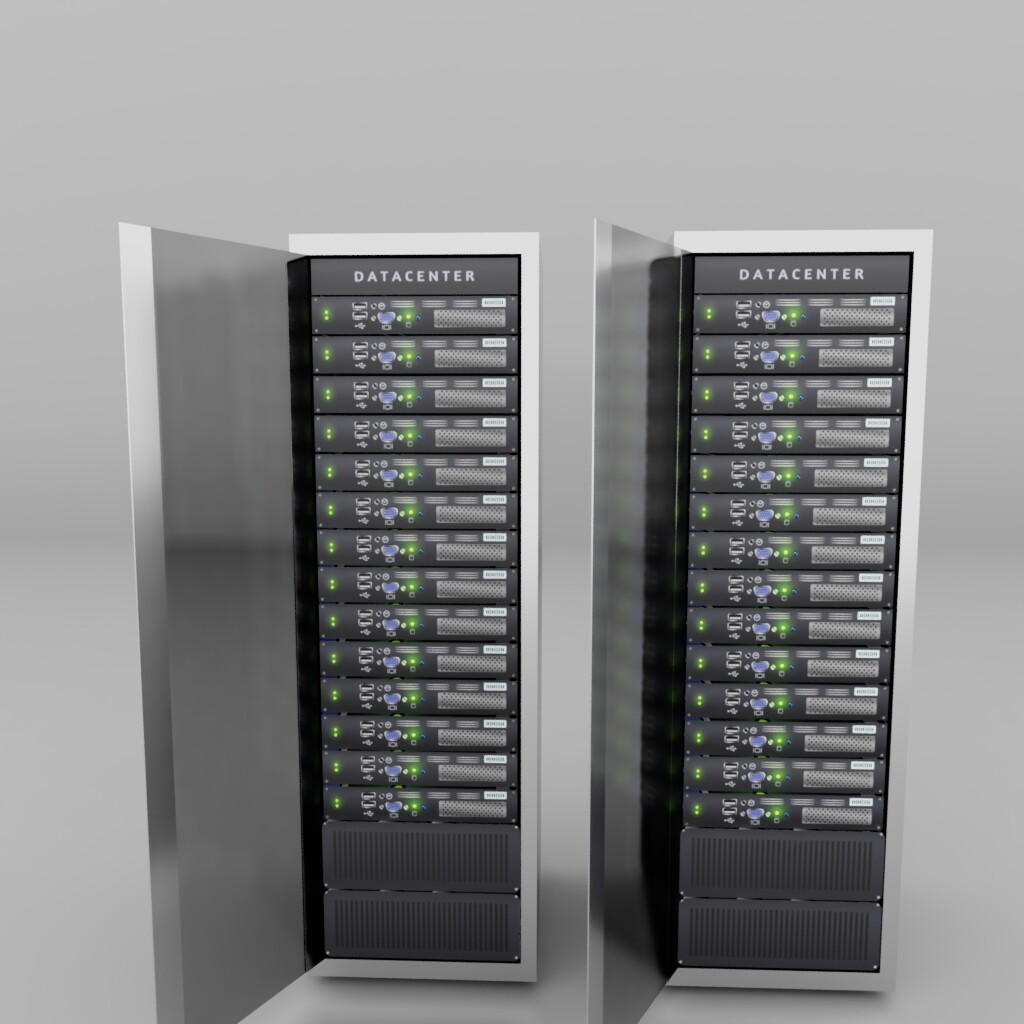 ArtStation - Server Rack