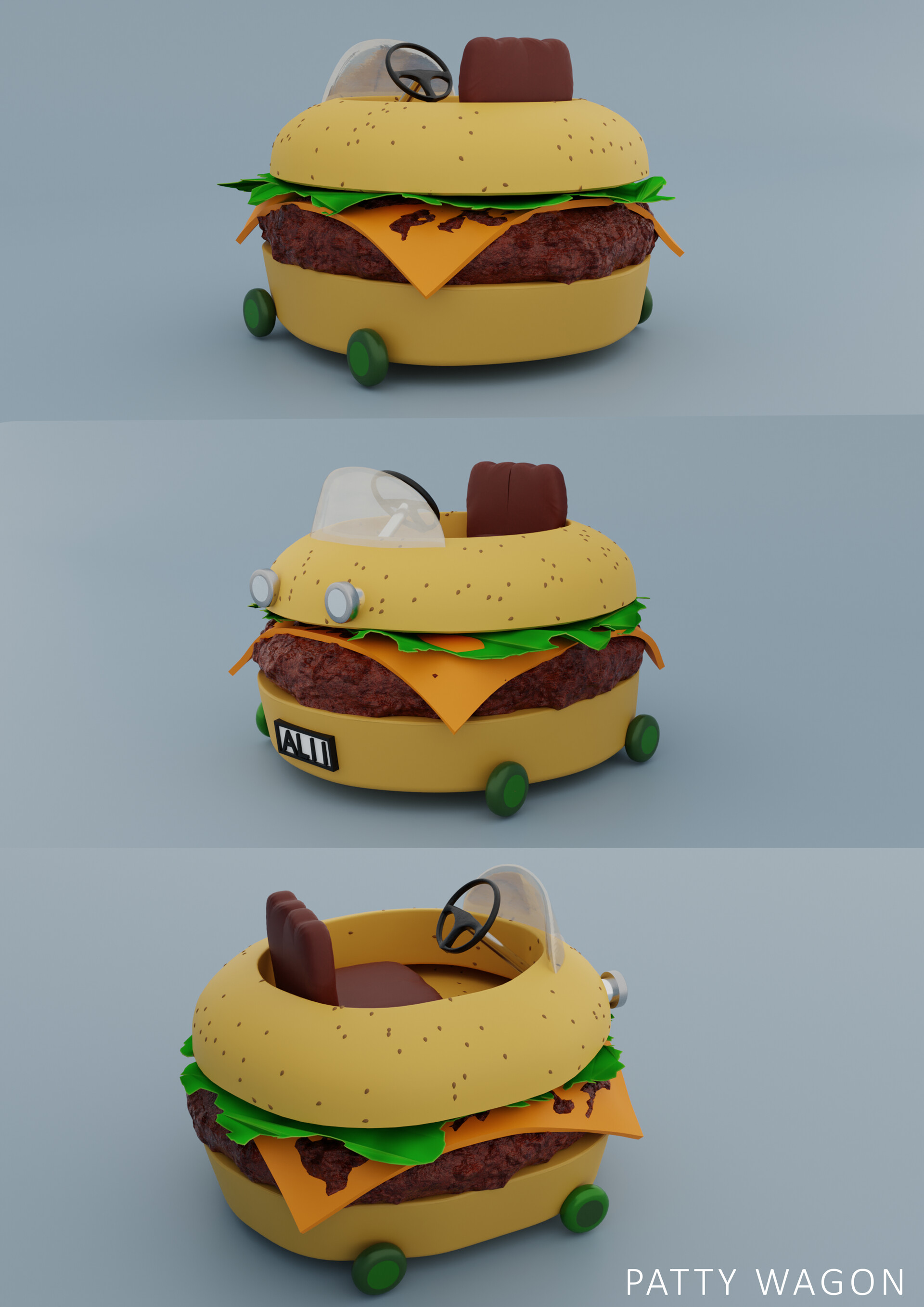 ArtStation - PATTY WAGON