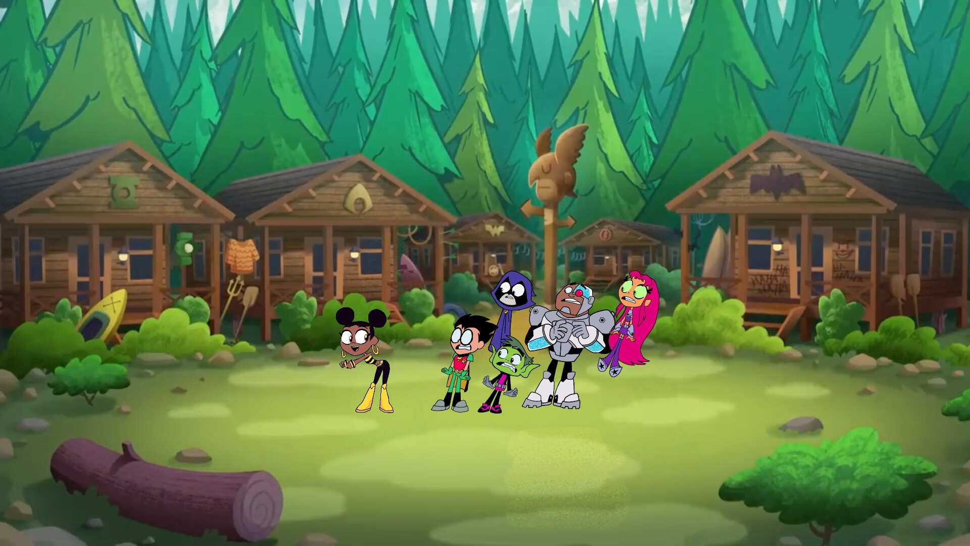 ArtStation - TTG Bumblebee shakes her butt on TTG Gang