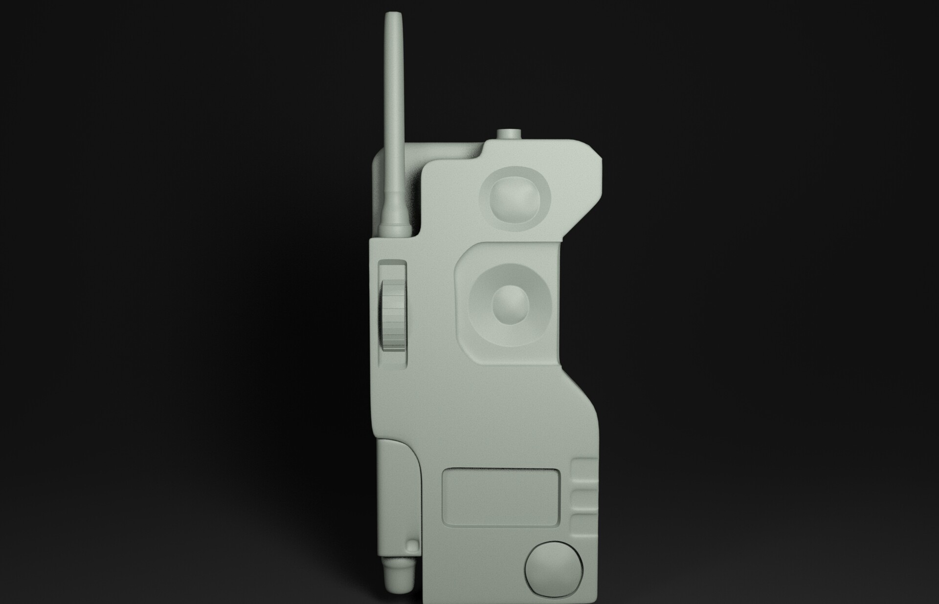 ArtStation - walkie talkie model