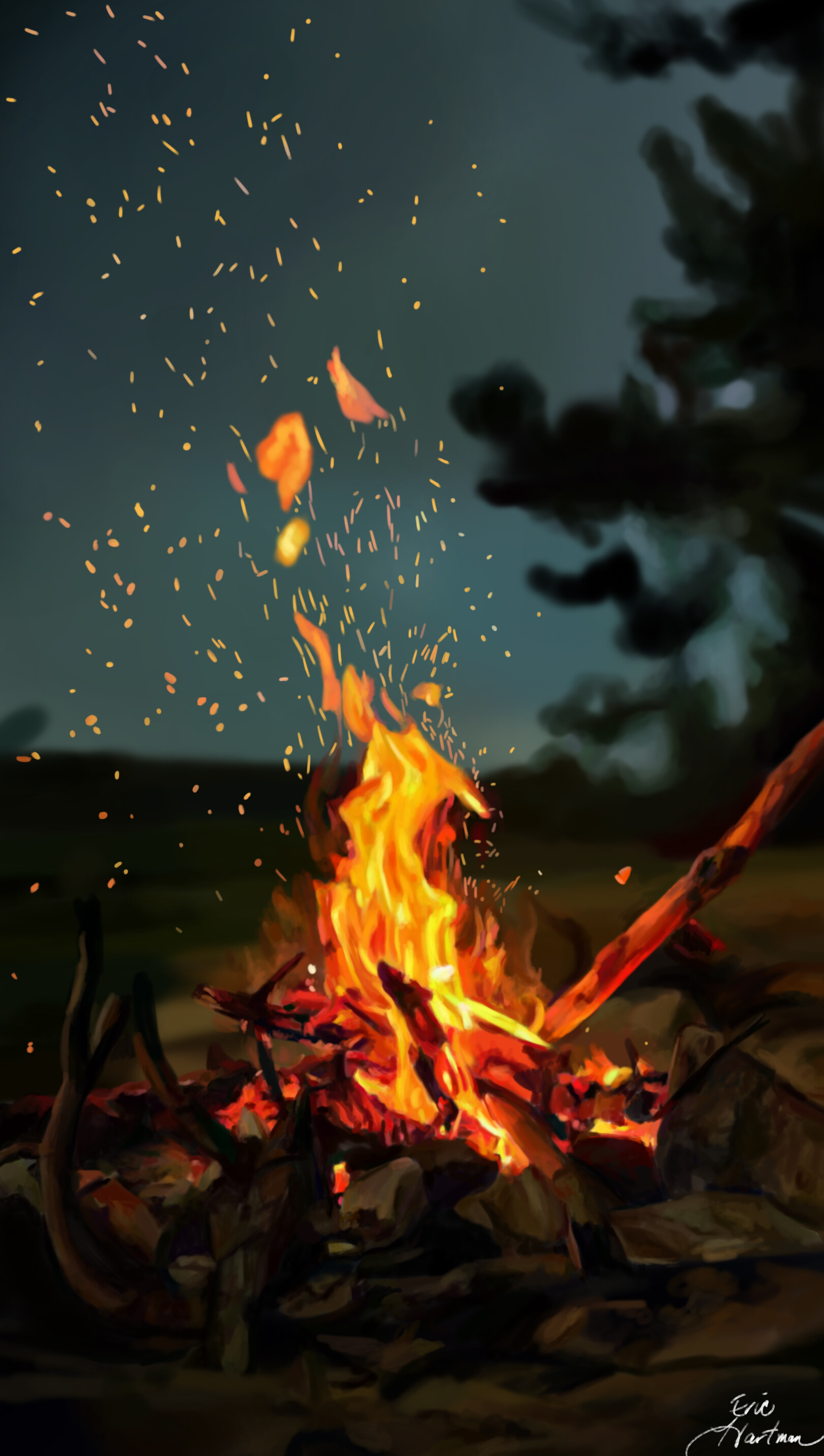ArtStation - Campfire