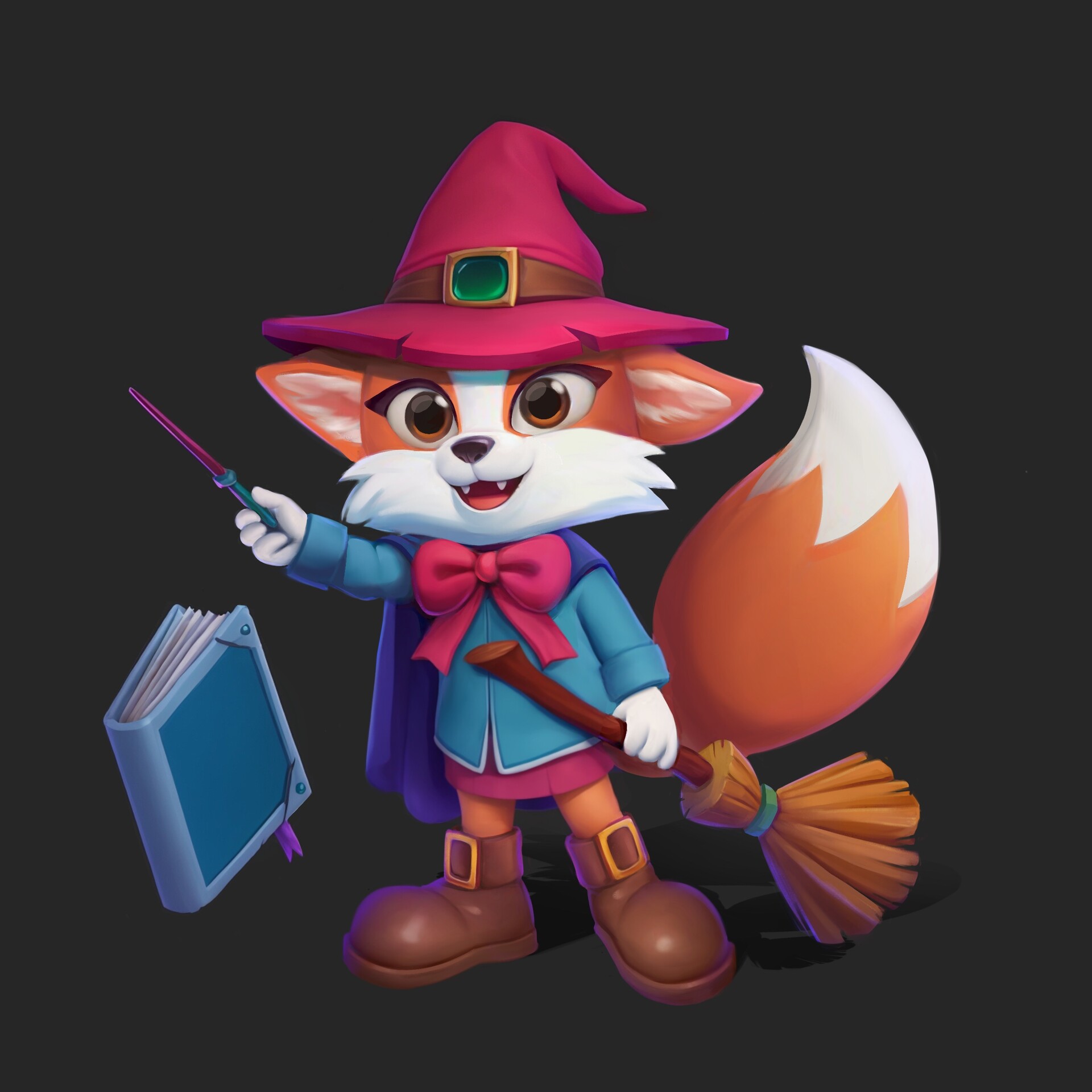 ArtStation - Magician fox