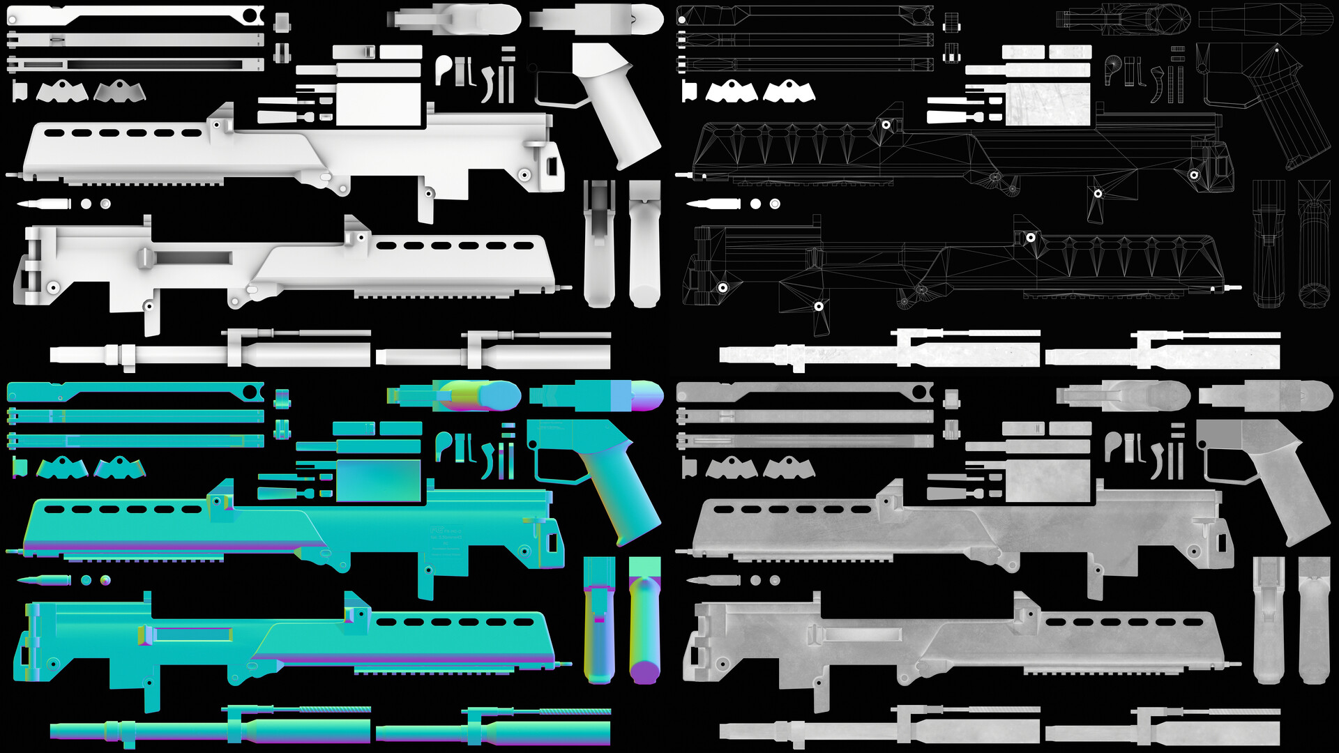 3D Art Portfolio of Jonathan Murray - FR-MG-0 | SCP Secret Laboratory