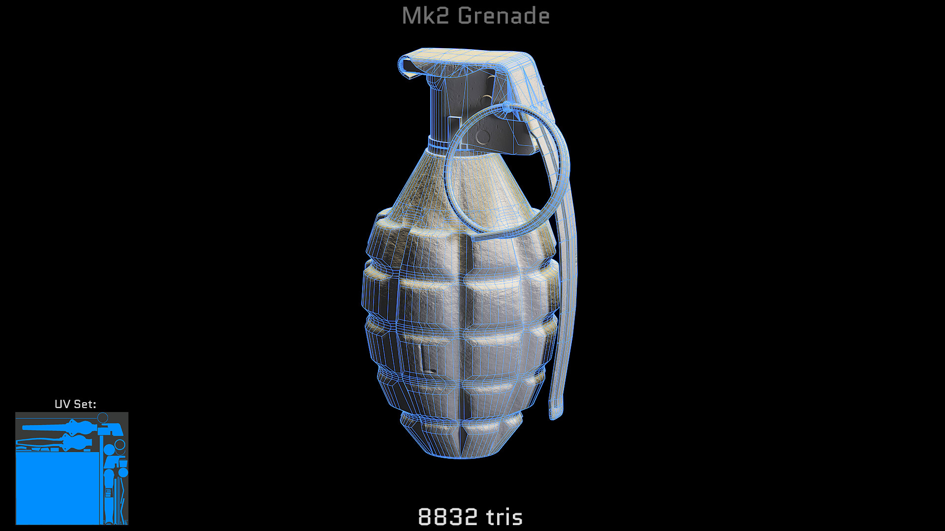 Ruslan Savinov - Mk2 grenade. Game Ready