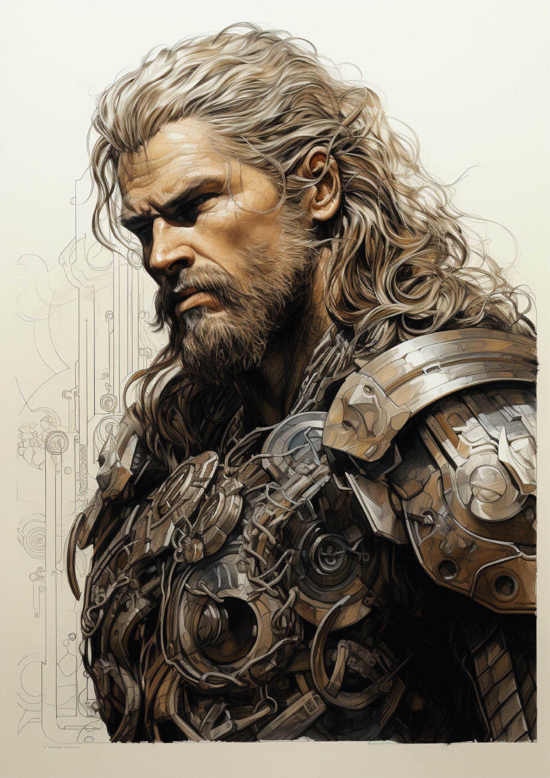 ArtStation - Thor - Norse sketch study