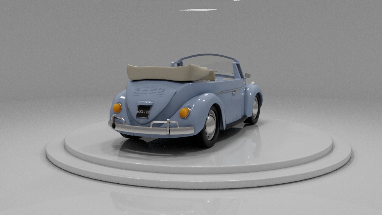 Hope English - 1st Generation Volkswagen Beetle - Hard Surface Model ...