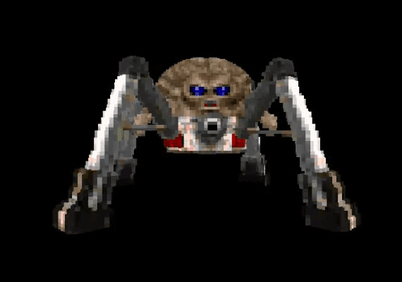 ArtStation - Arachnotron from Doom II
