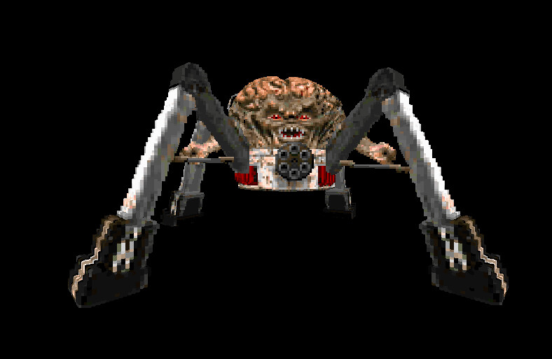 ArtStation - Spider Mastermind from Doom