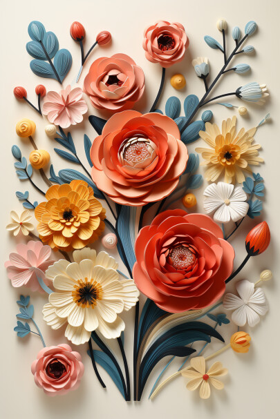 ArtStation - Beautiful flower