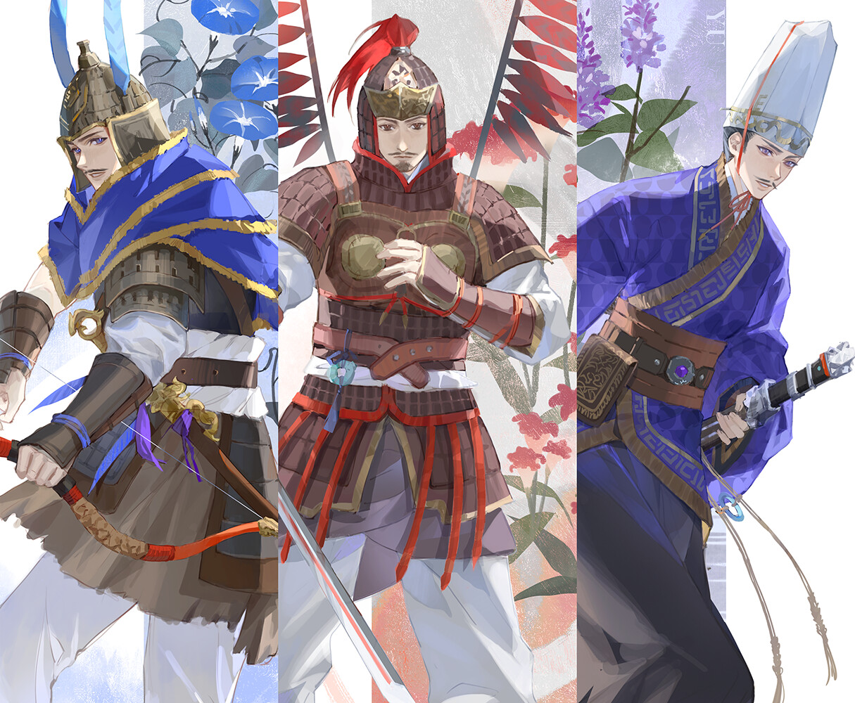 ArtStation - WoLong npcs