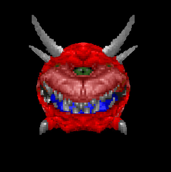 ArtStation - Cacodemon from Doom