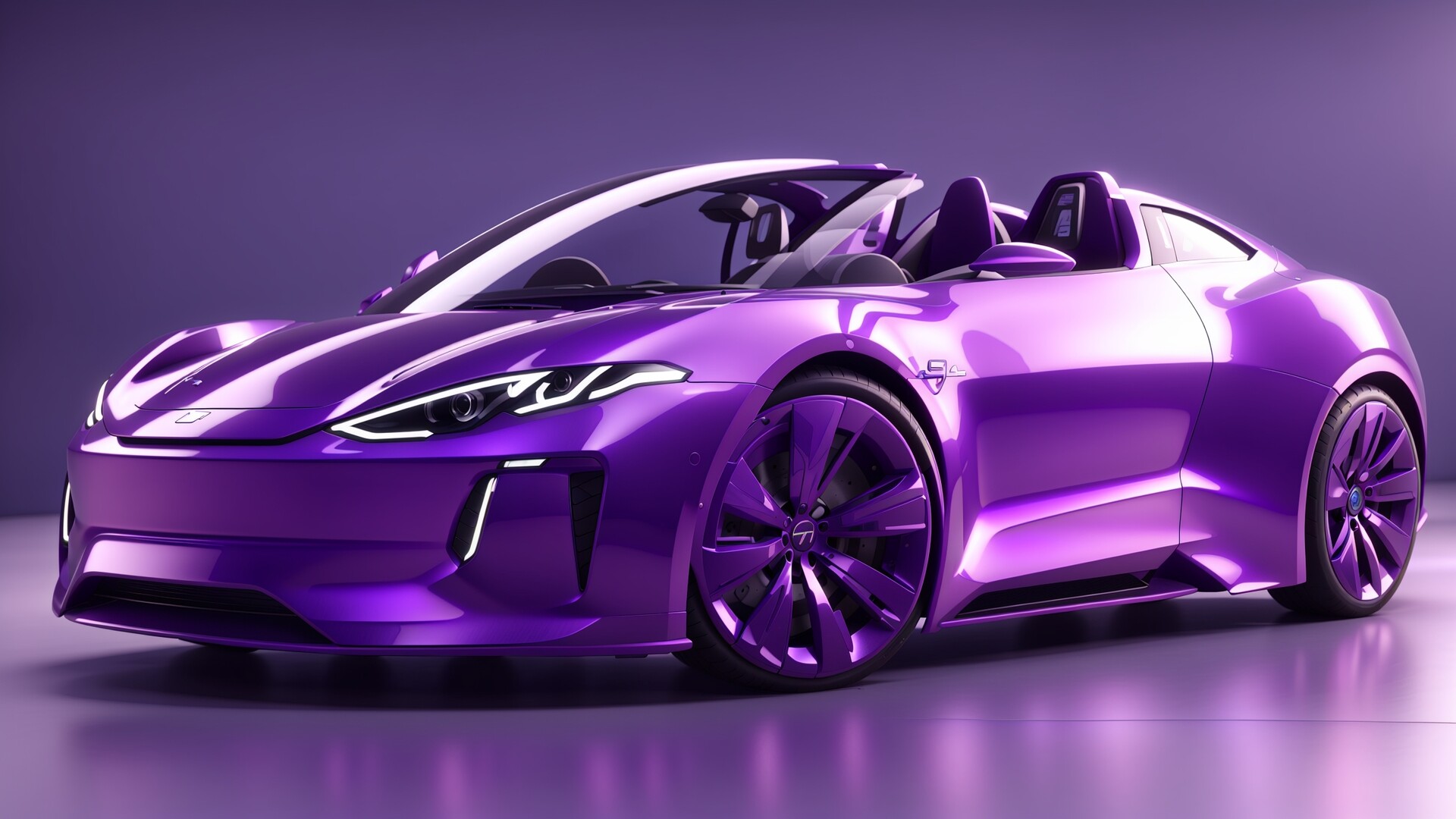 Delia Wright - Colorful Electric Cars - Automotive Design