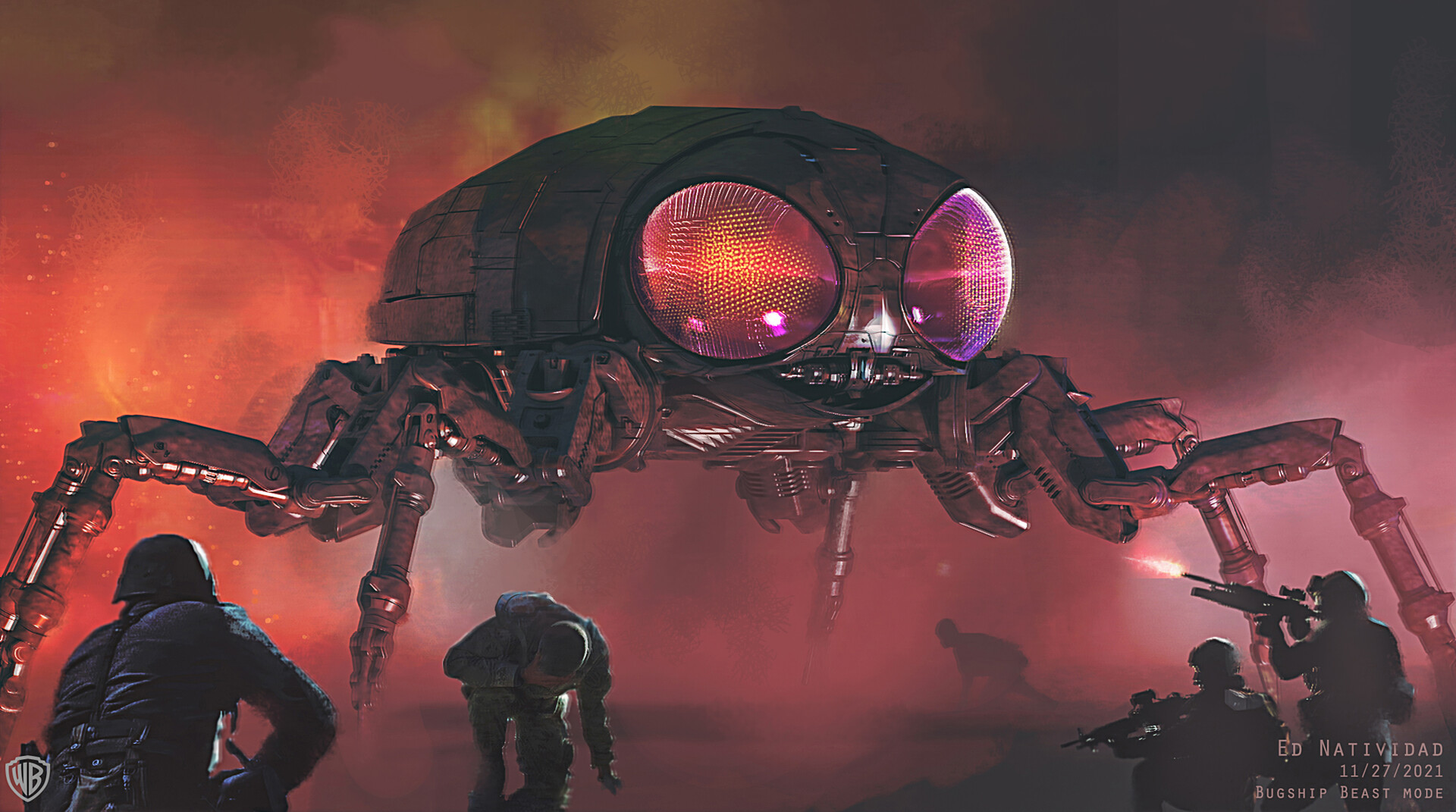 ArtStation - Bugship Beast Mode