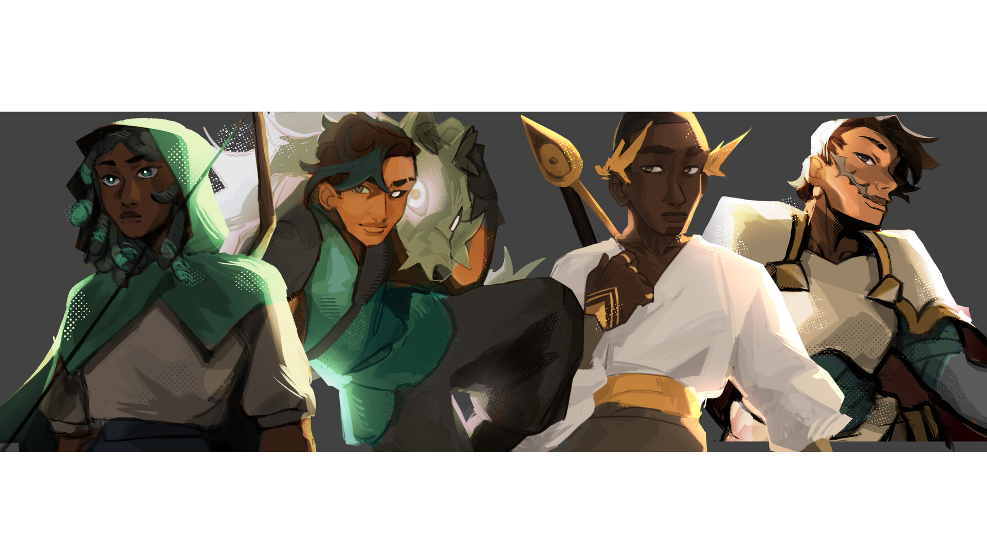 Studio Project: Character Concept Art by Christabel Tan — ProUser.Me