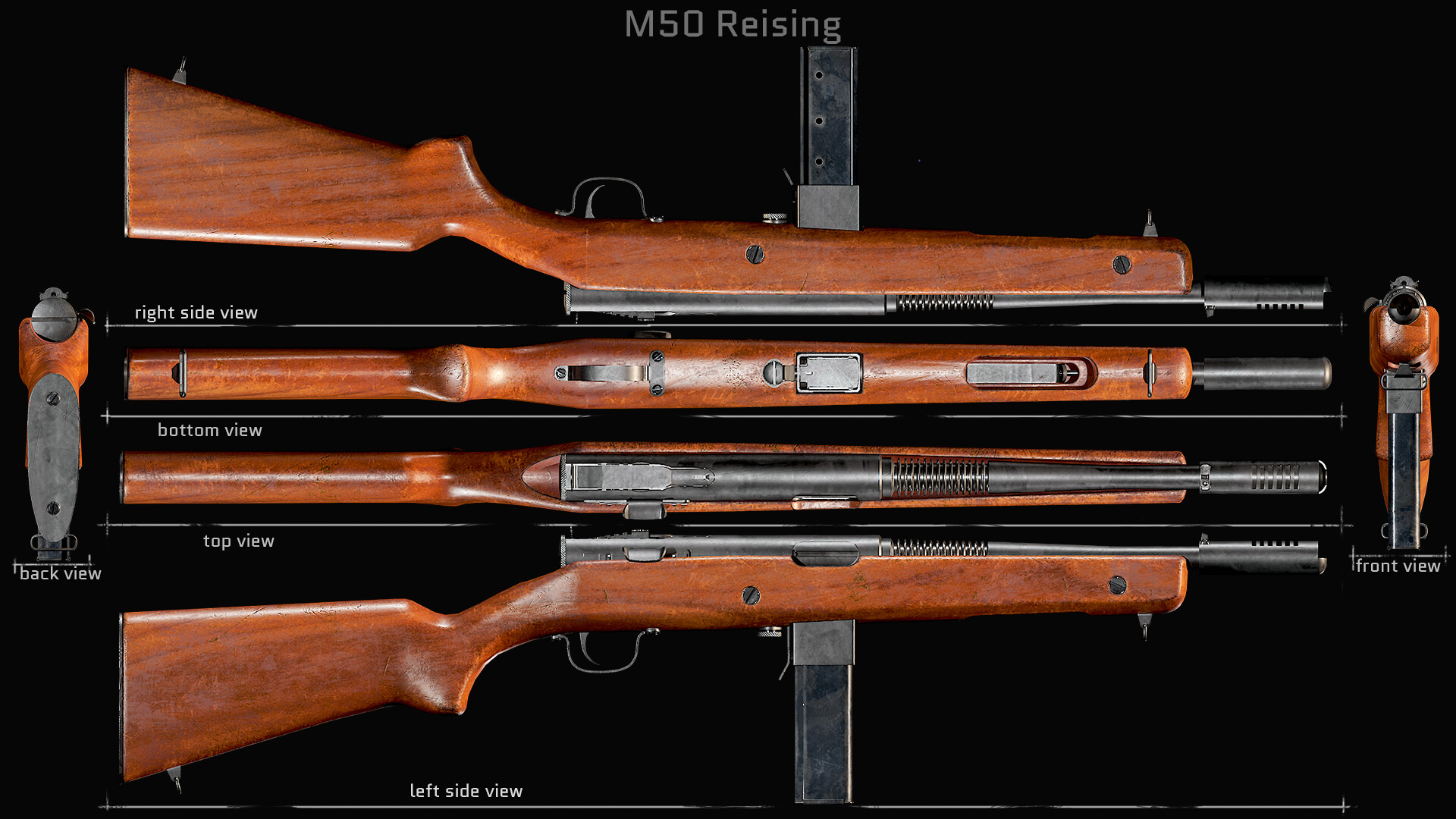 Ruslan Savinov - M50 Reising. Game Ready