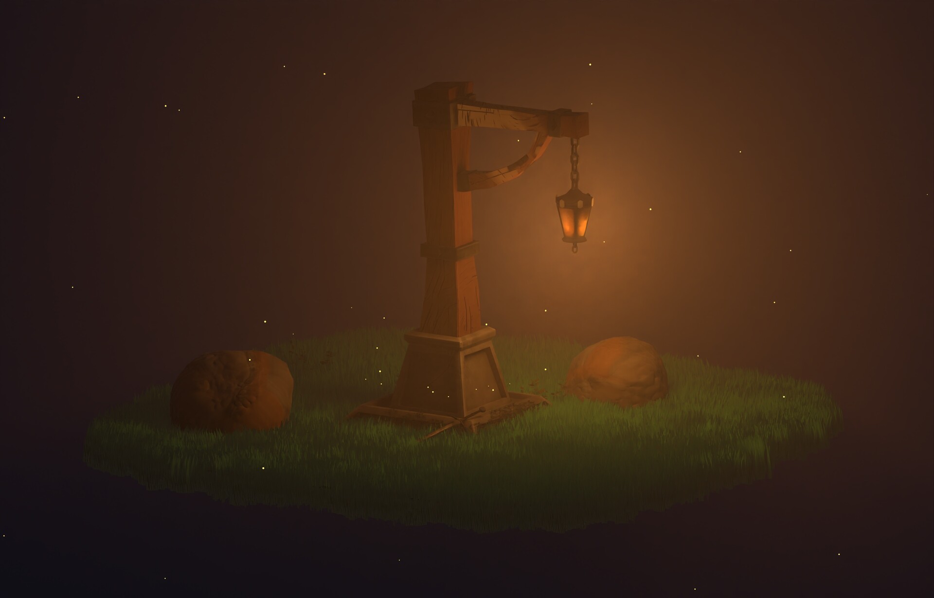 ArtStation - Fantasy style lantern