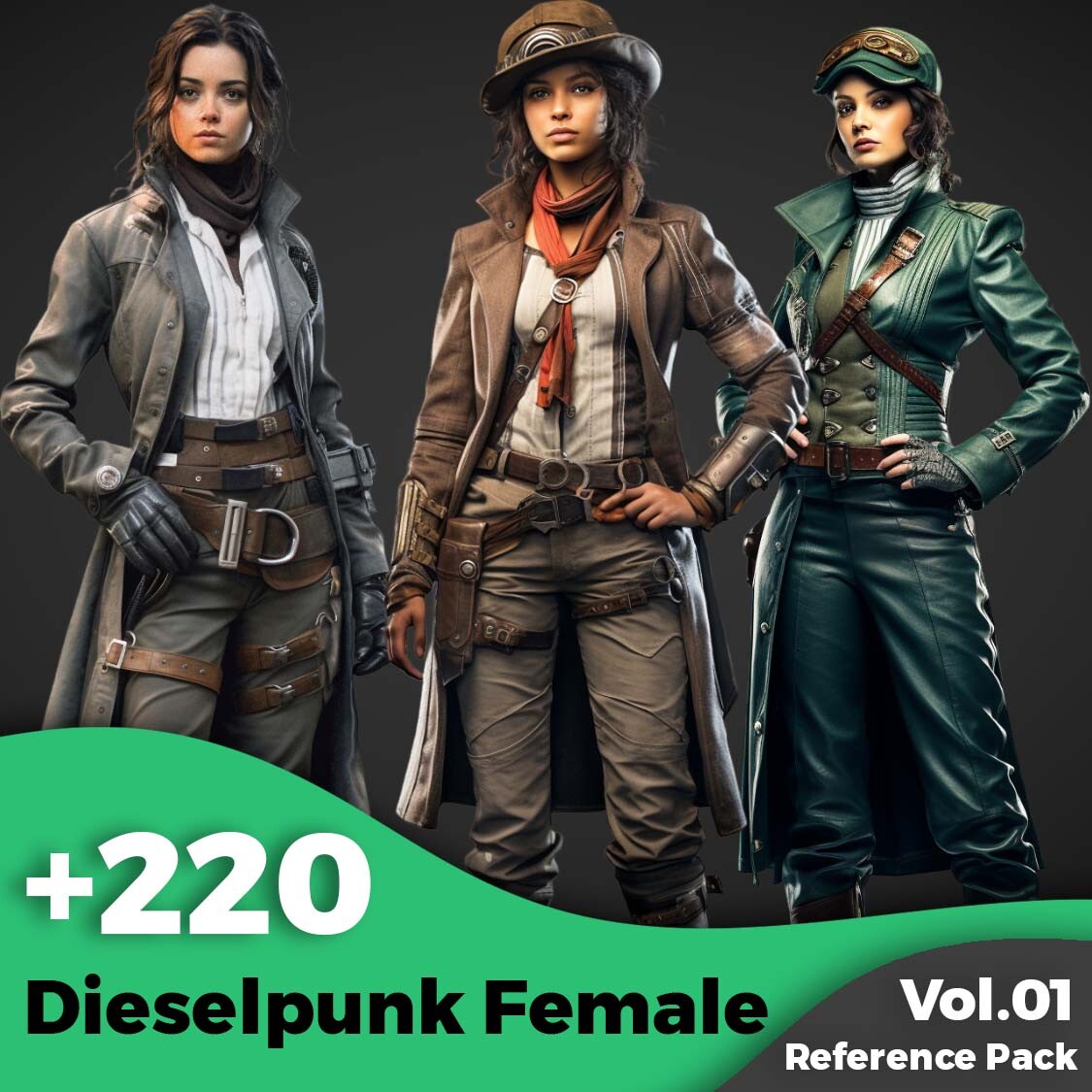 Womens Dieselpunk Clothing