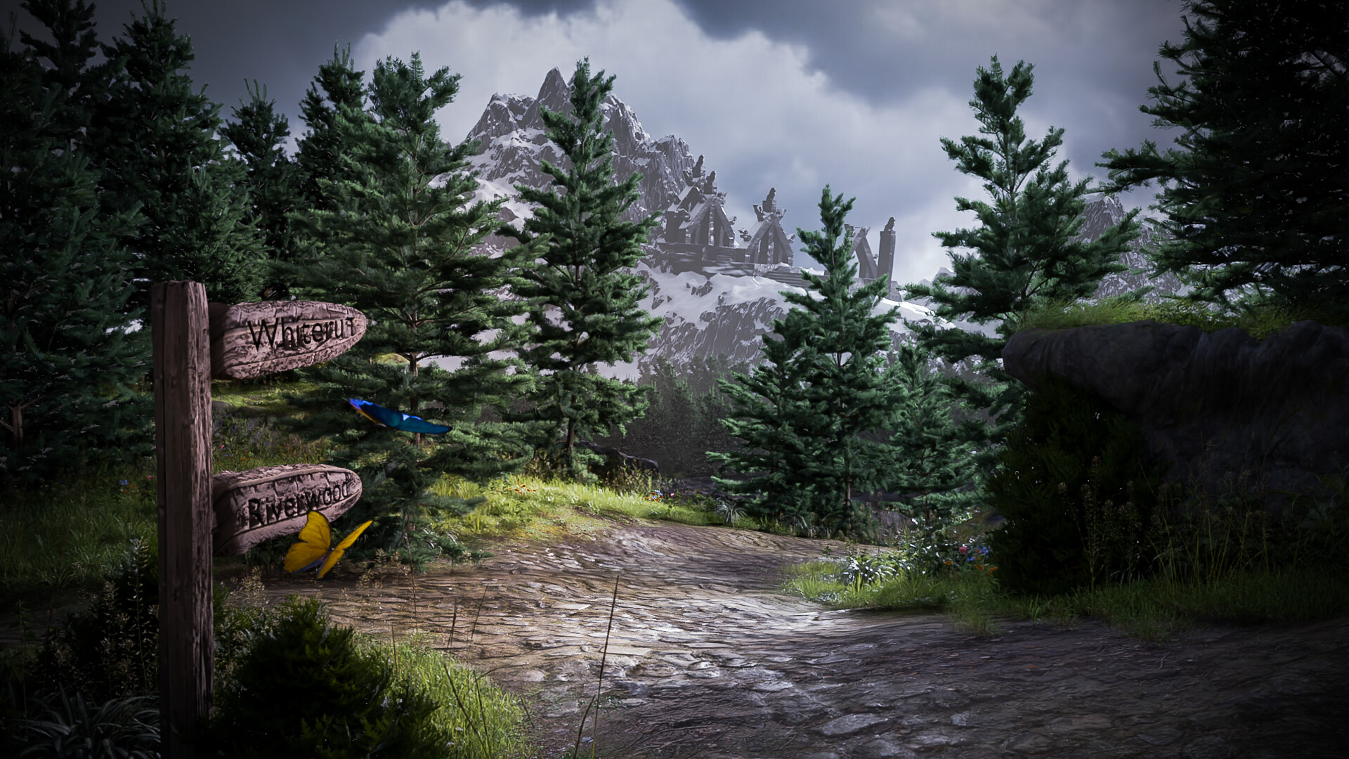 ArtStation - Skyrim recreated