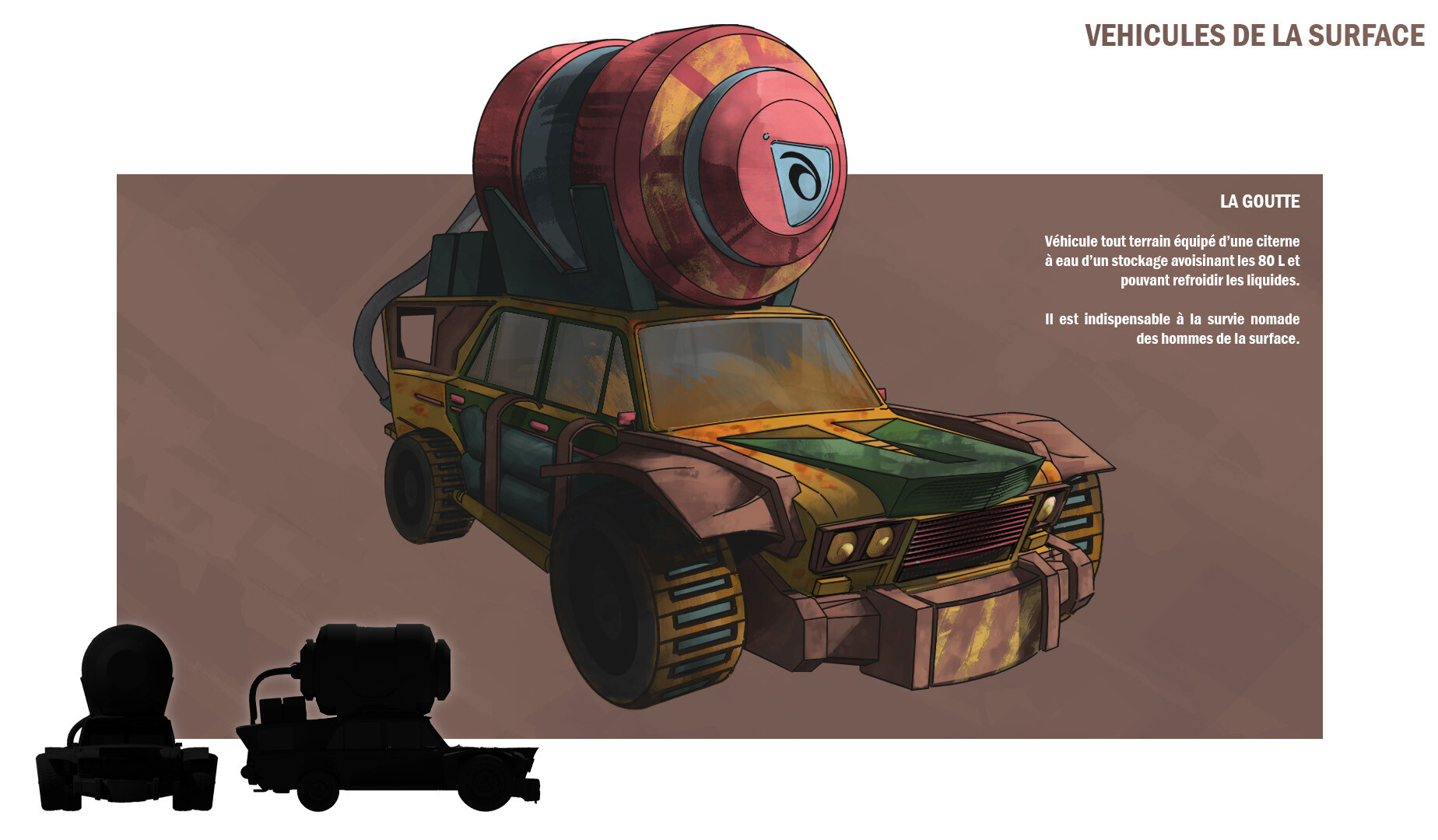 ArtStation - Final Project - M1 - Vehicle Design for a Sci-Fi universe